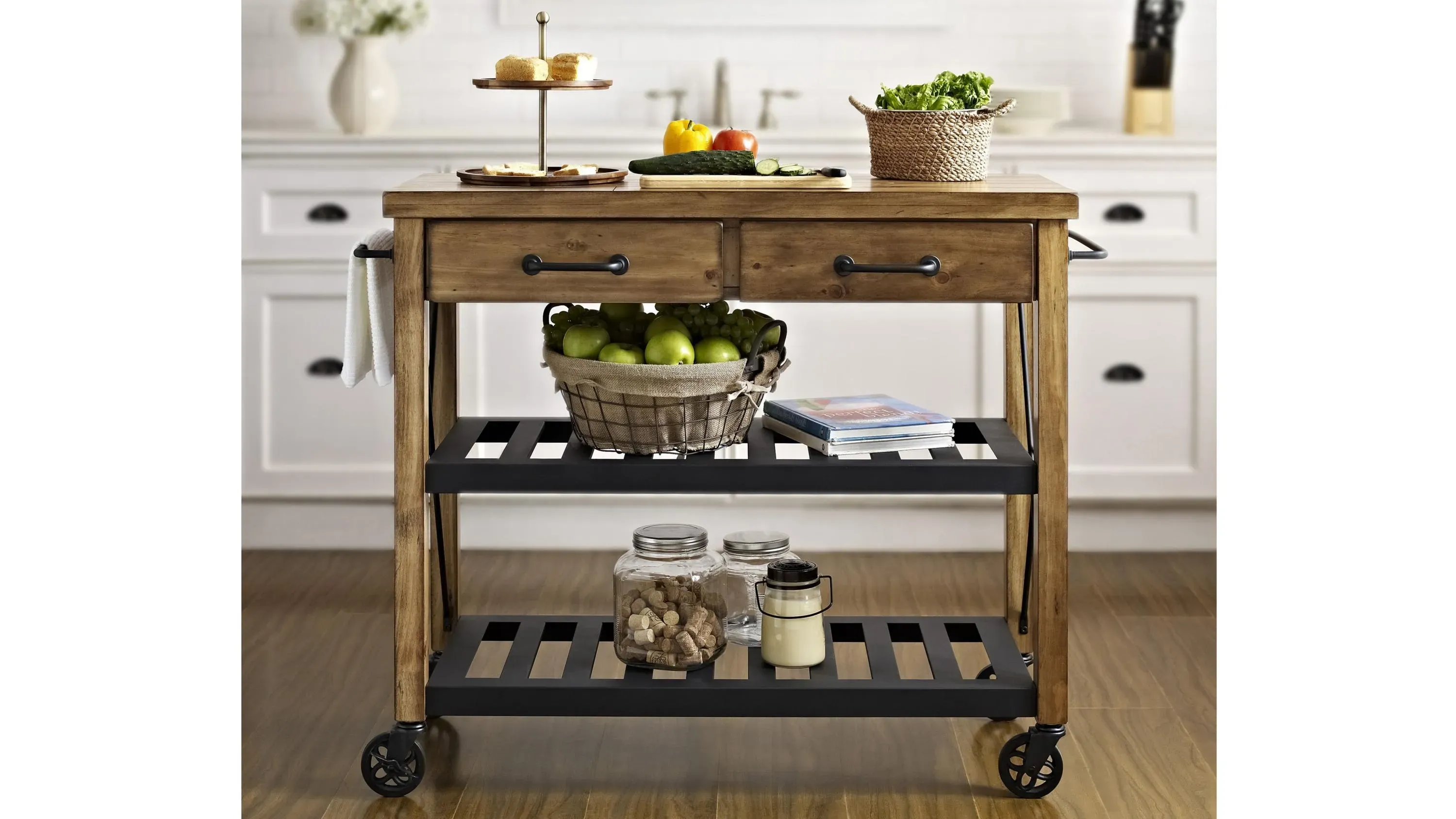 Roots Kitchen Cart | Raymour & Flanigan