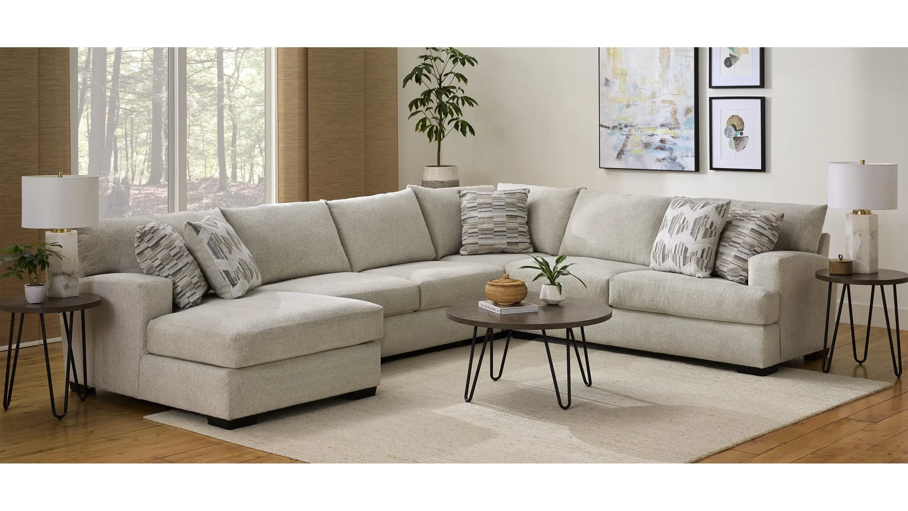 Haley 4-pc. Sectional | Raymour & Flanigan