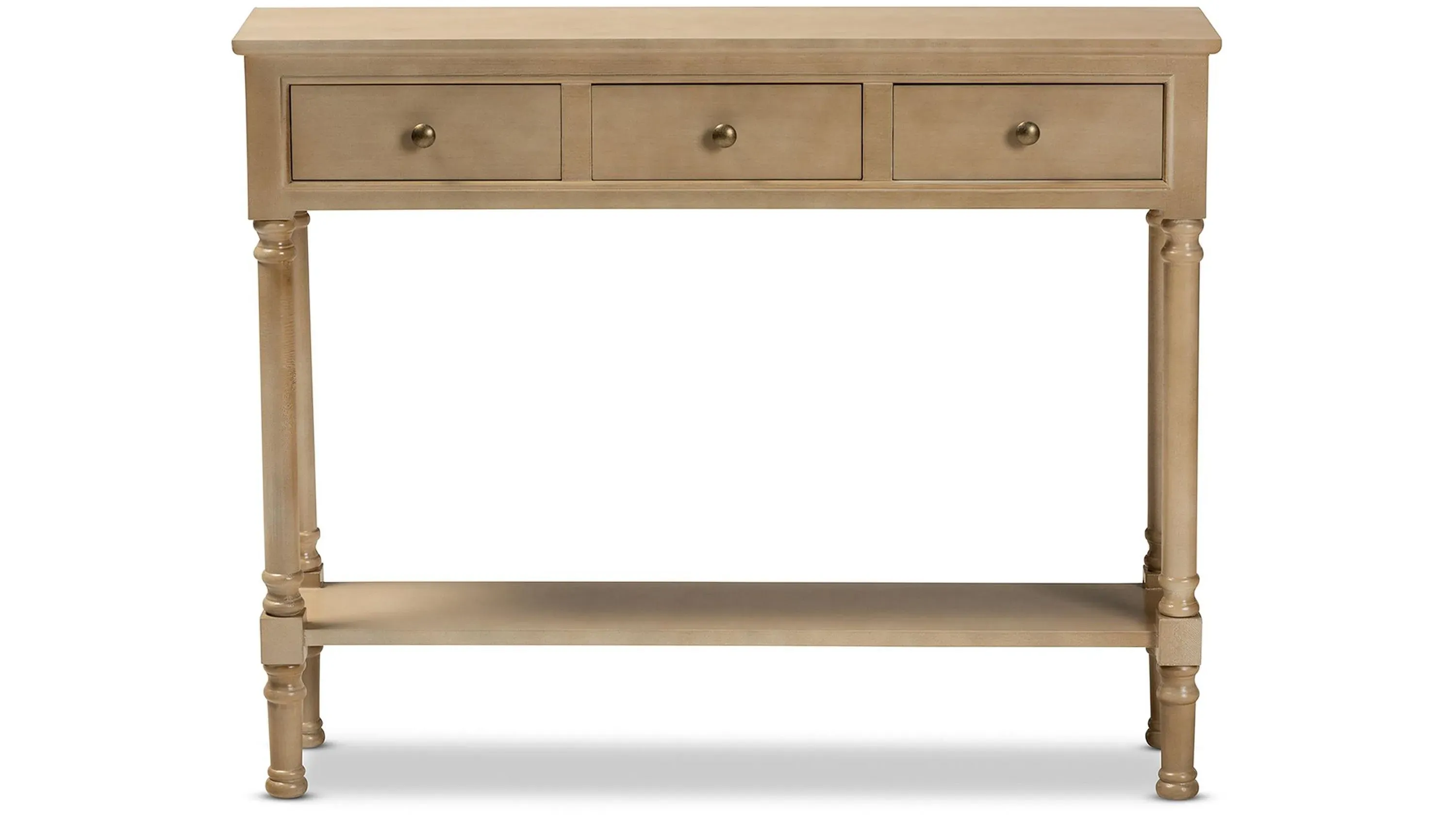 Calvin 3-Drawer Entryway Console Table | Raymour & Flanigan