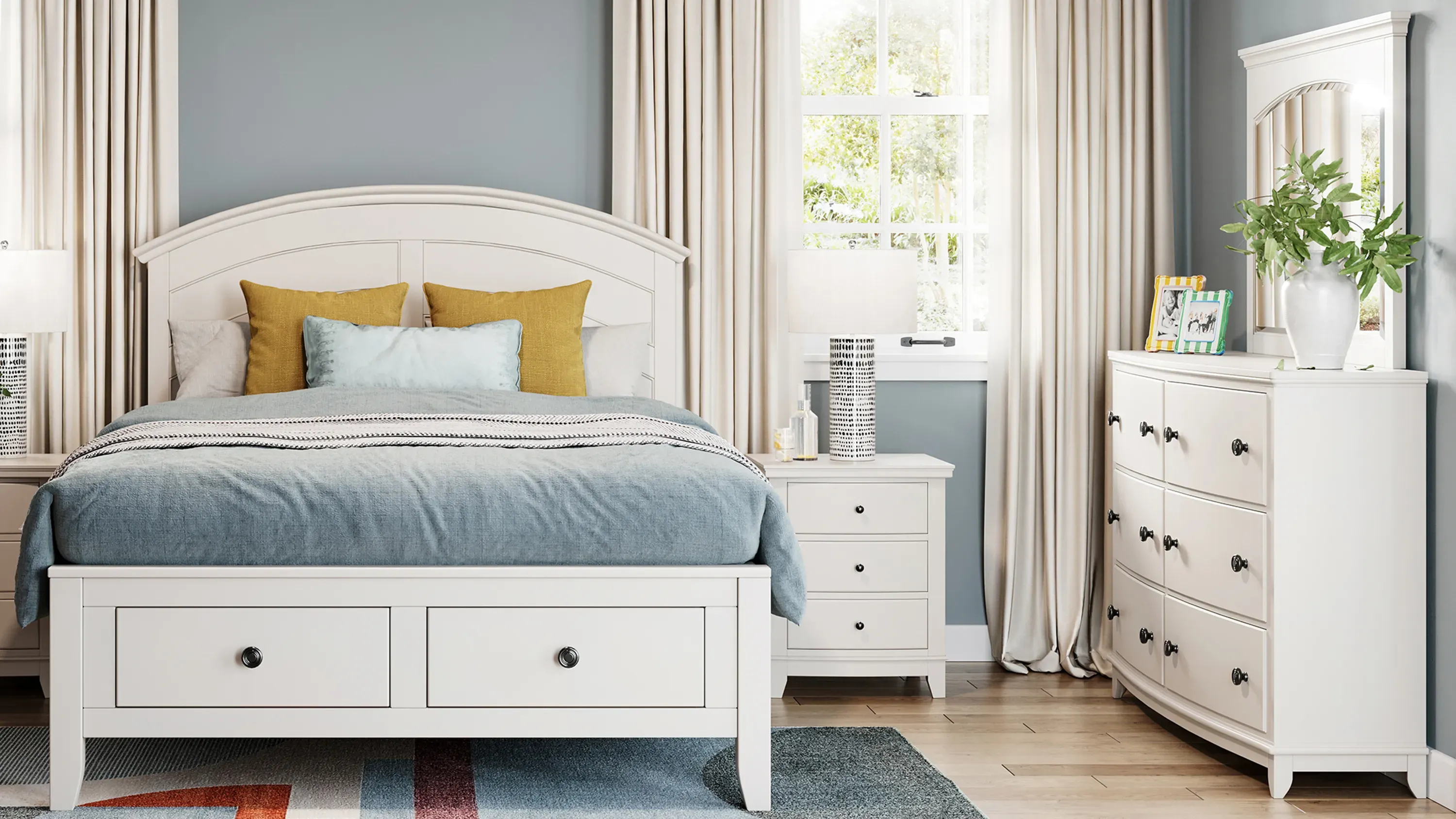 Kylie 4 pc. Storage Bedroom Set