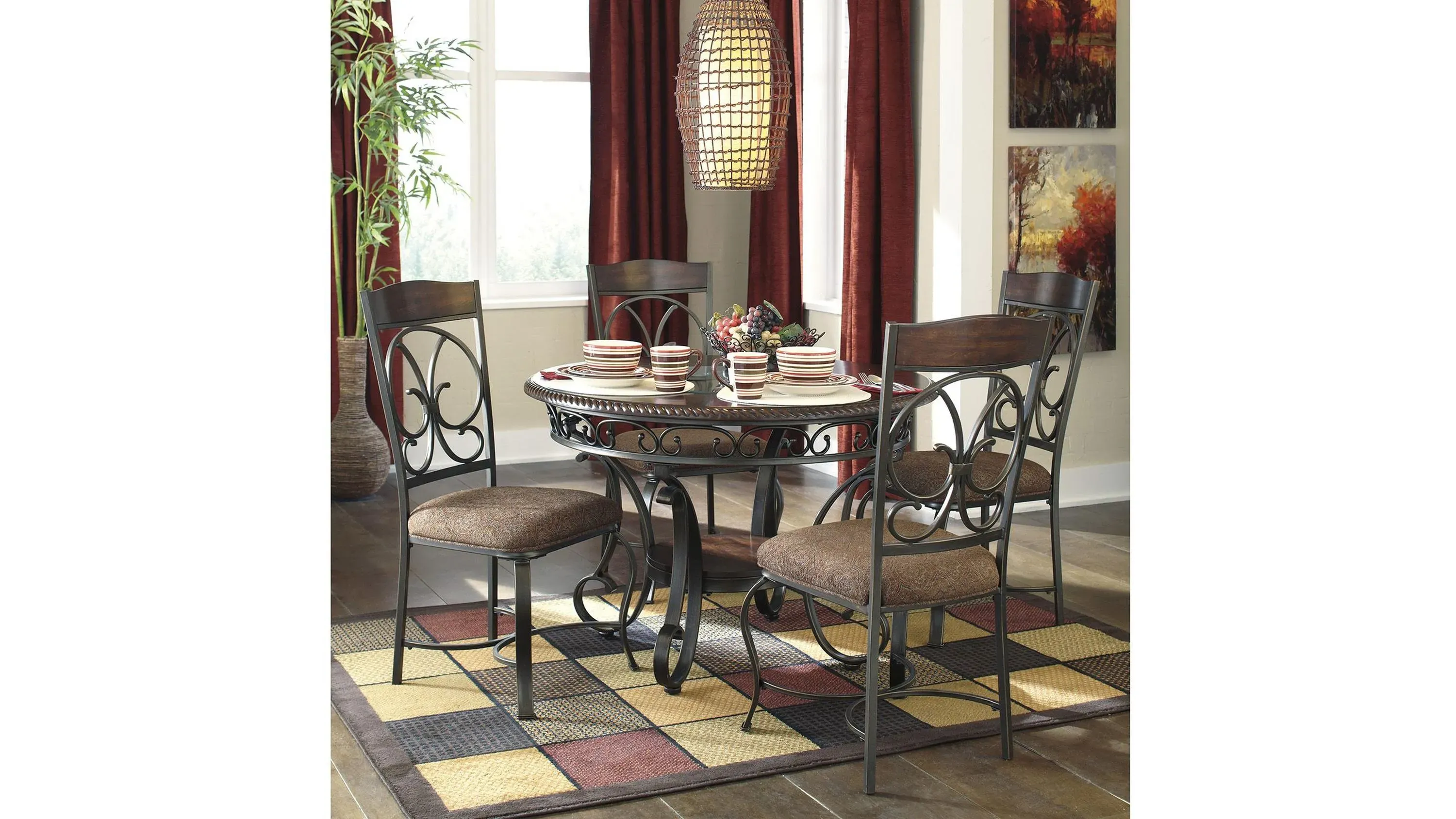 Glambrey Dining Table | Raymour & Flanigan