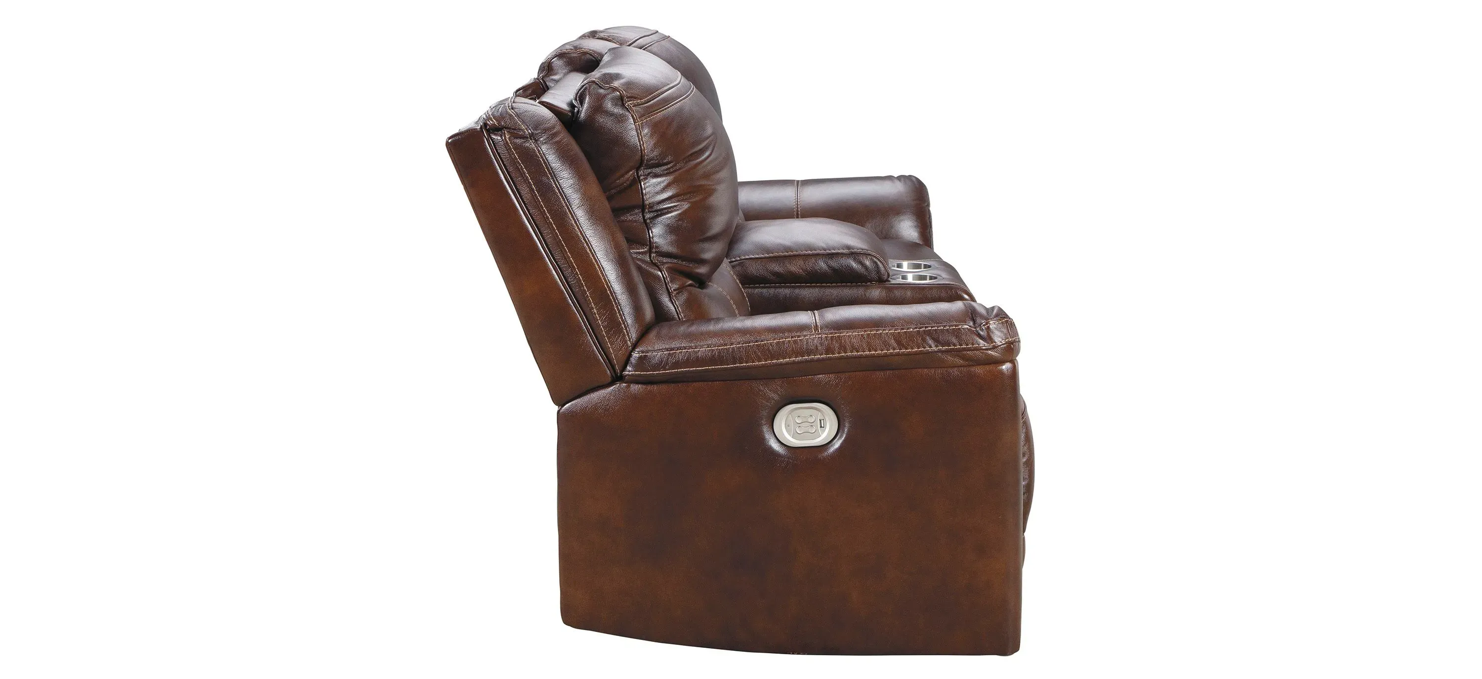 Lydia Power Reclining Loveseat w/Power Headrest | Raymour & Flanigan