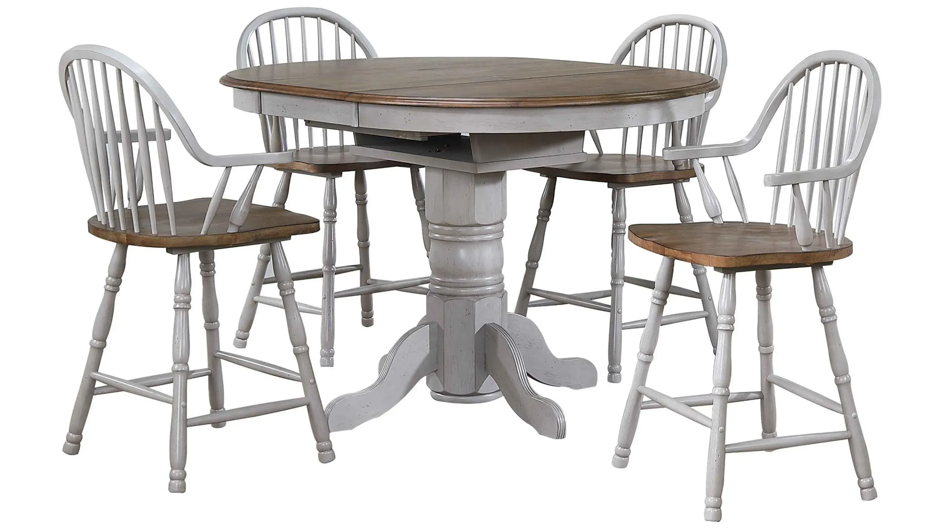 Country Grove Extendable Pub Table | Raymour & Flanigan