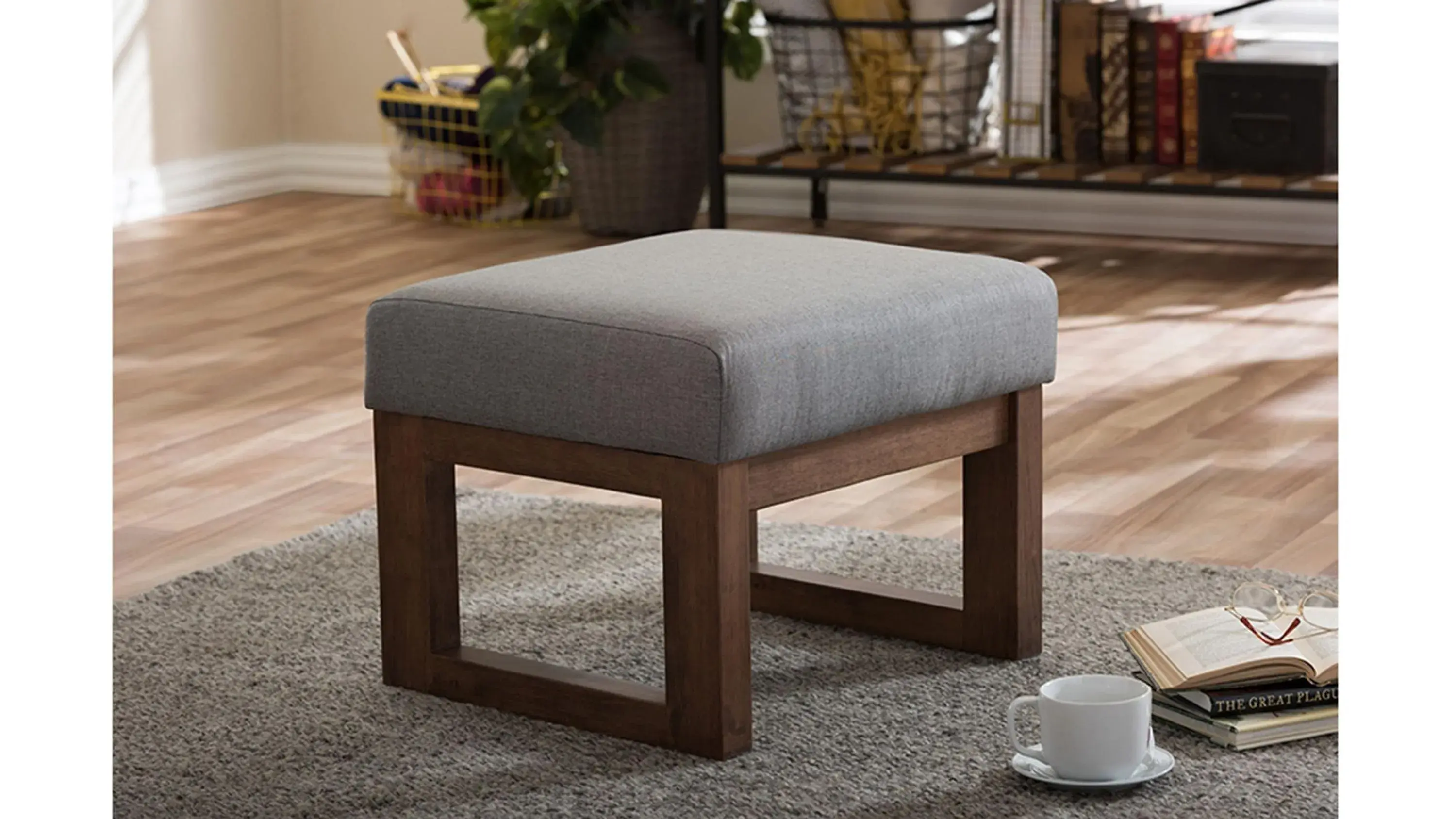 Yashiya Ottoman Stool | Raymour & Flanigan