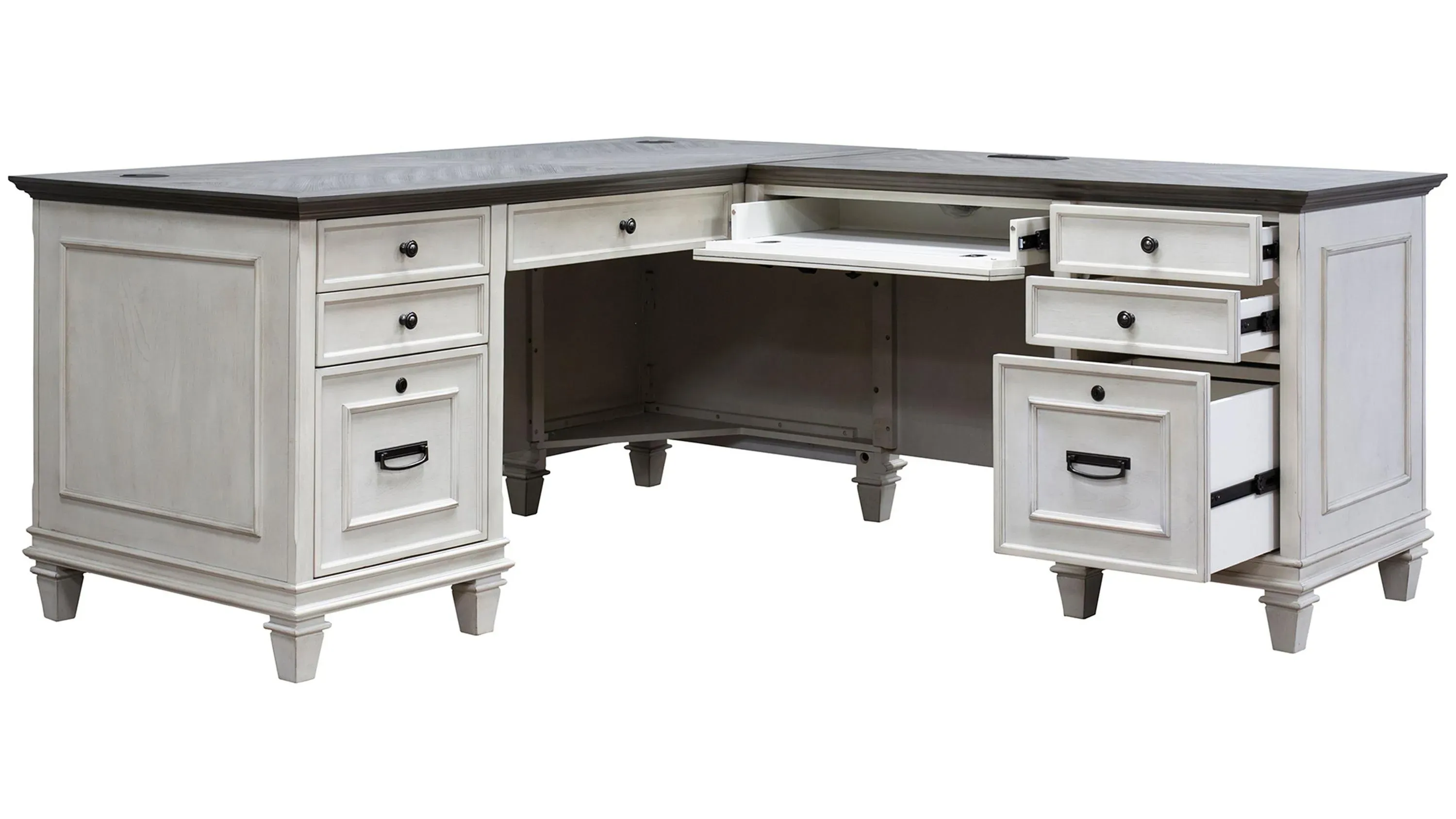 Hartford Executive L Desk Raymour Flanigan