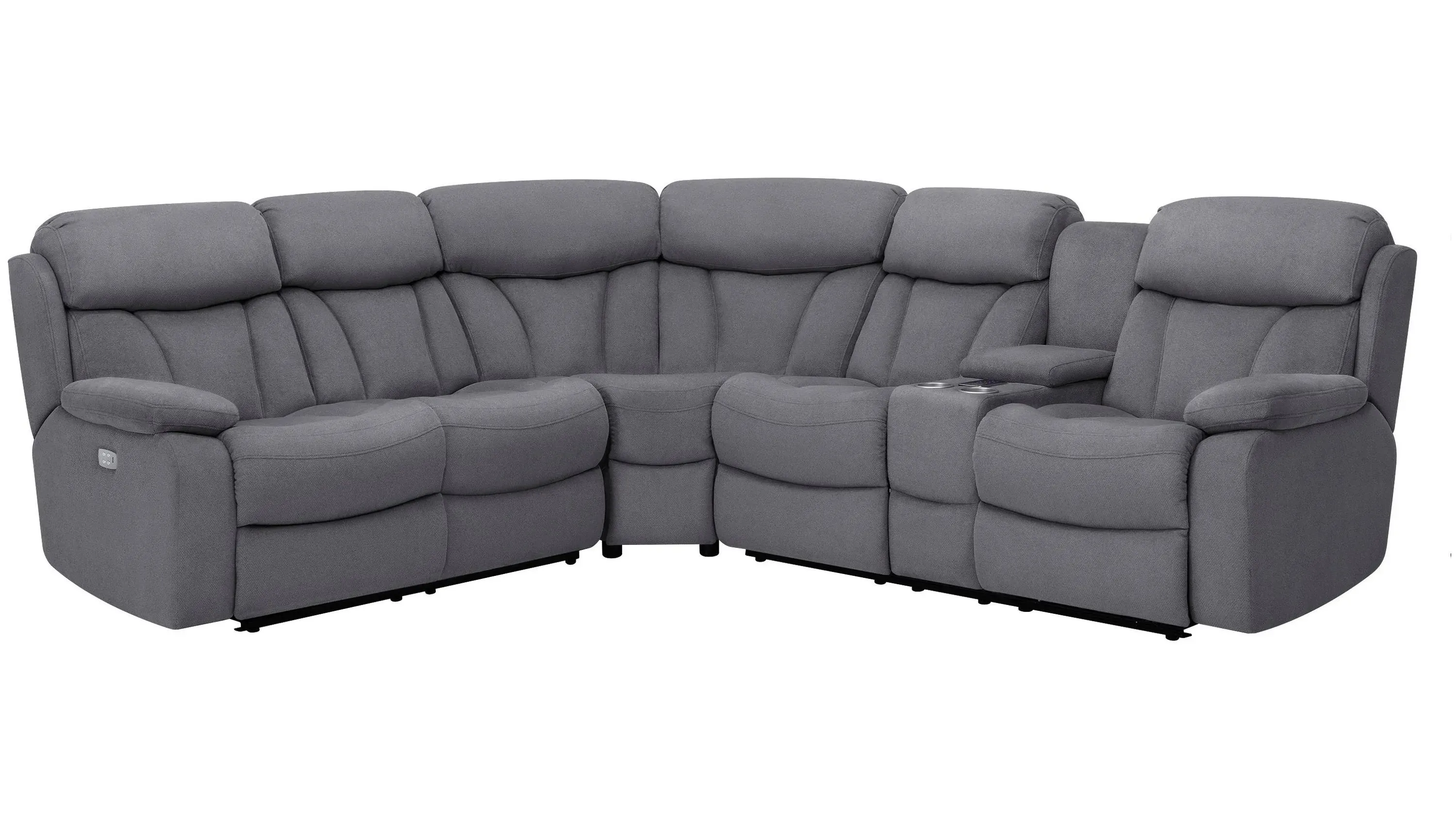 gray sectional sofa leather
