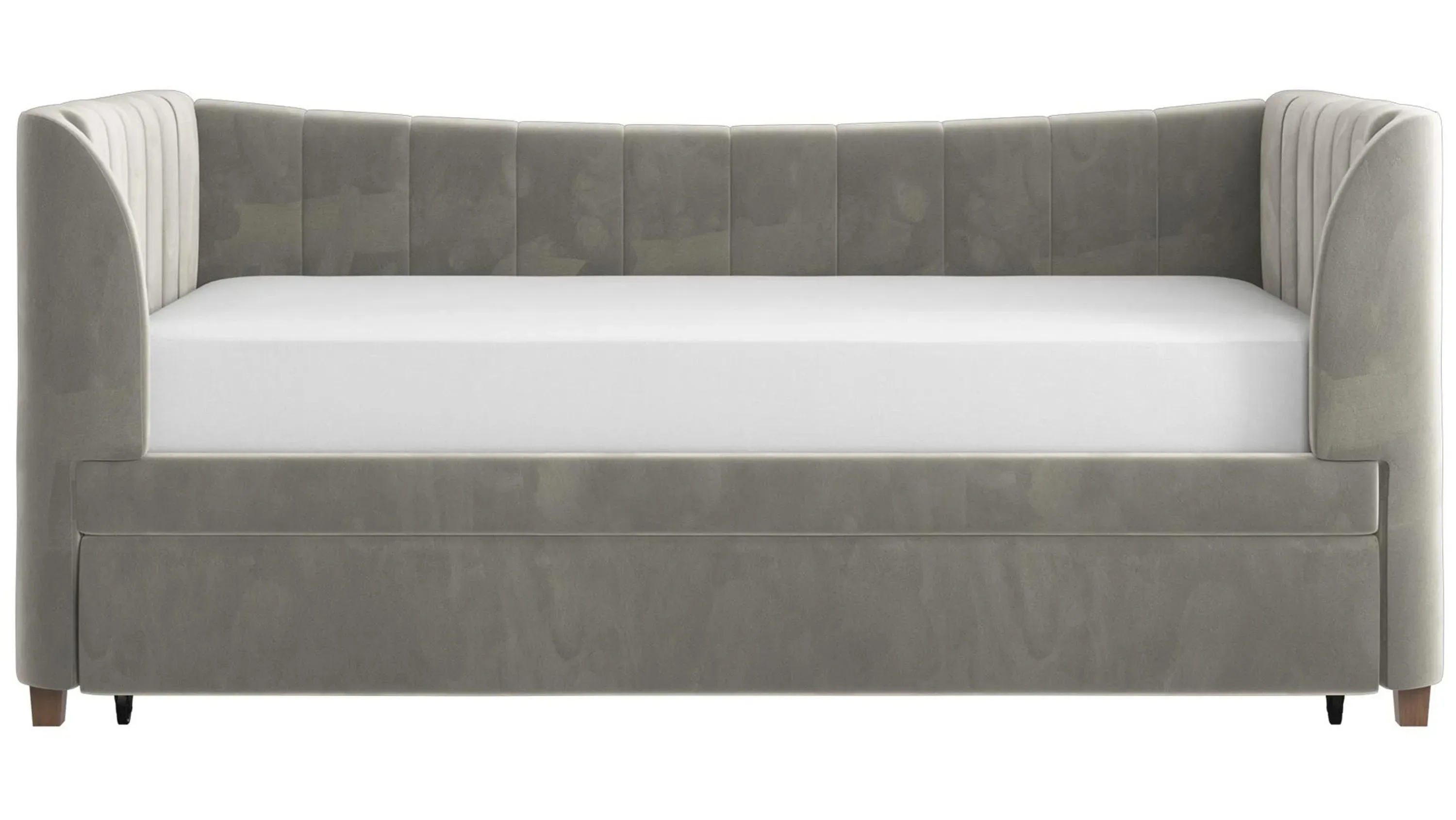Little Seeds Valentina Upholstered Daybed with Trundle | Raymour & Flanigan