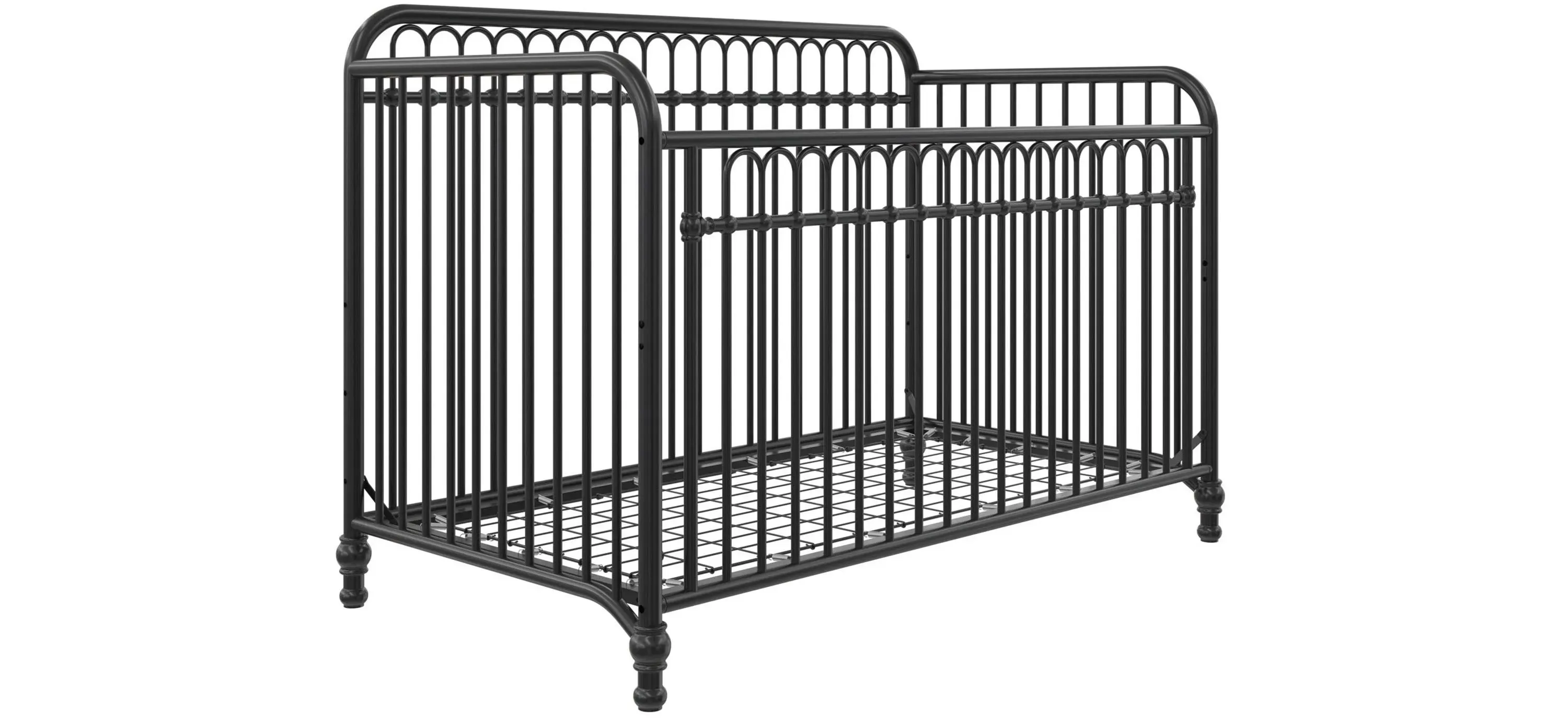 Raven 3-in-1 Convertible Metal Crib | Raymour & Flanigan