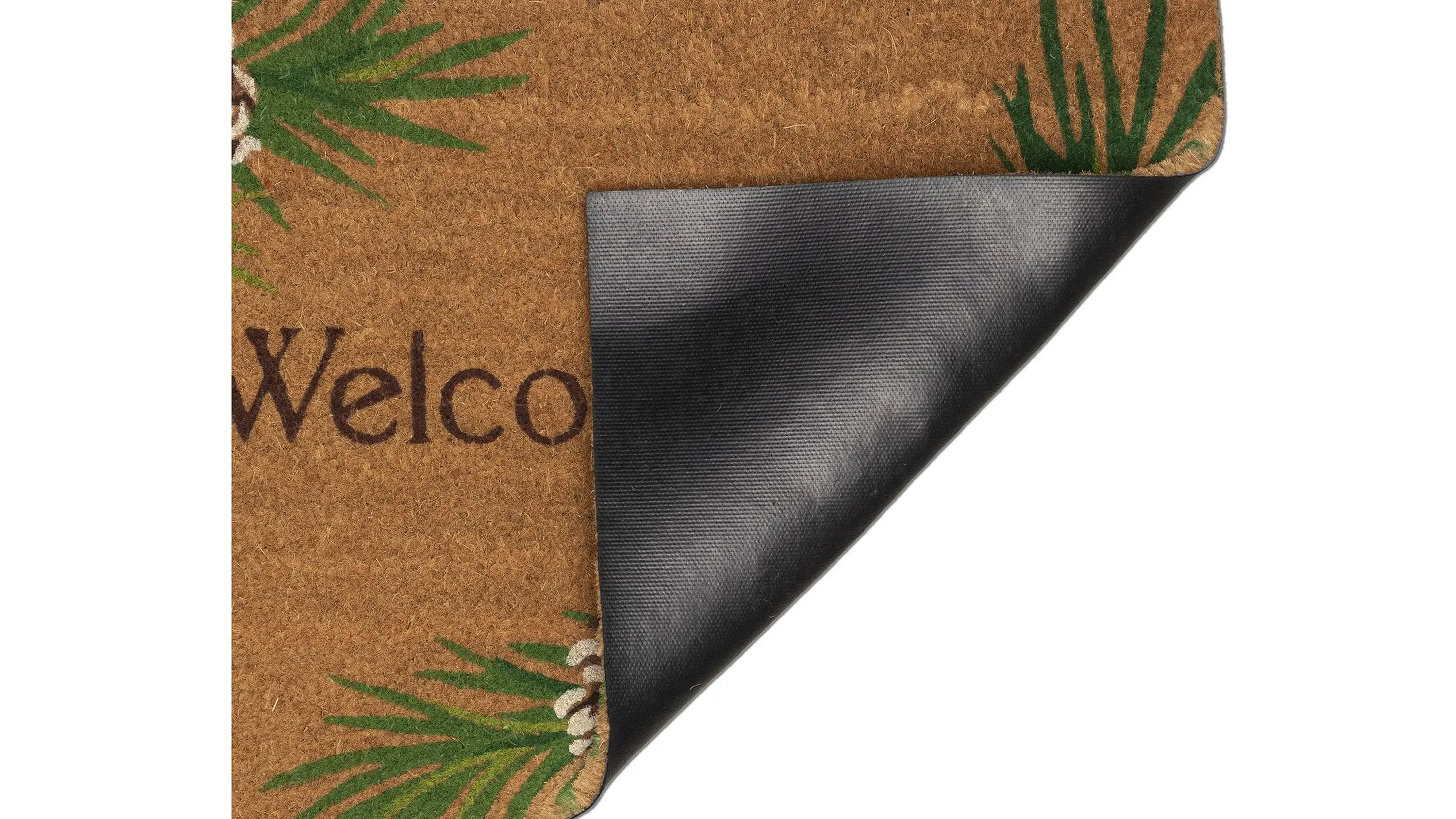 Natura Pinecone Border Mat | Raymour & Flanigan
