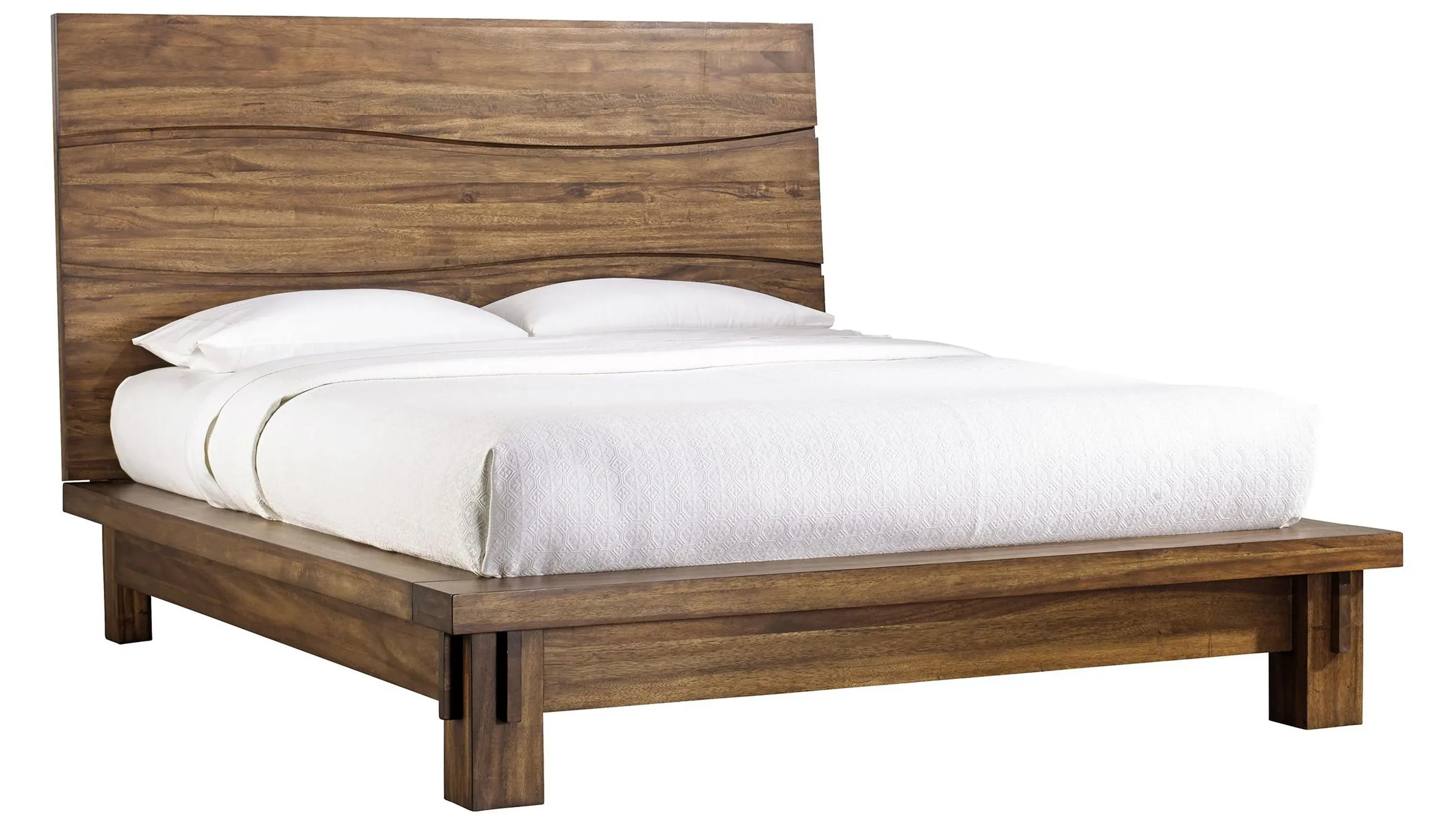 Ocean Full-size Solid Wood Platform Bed | Raymour & Flanigan