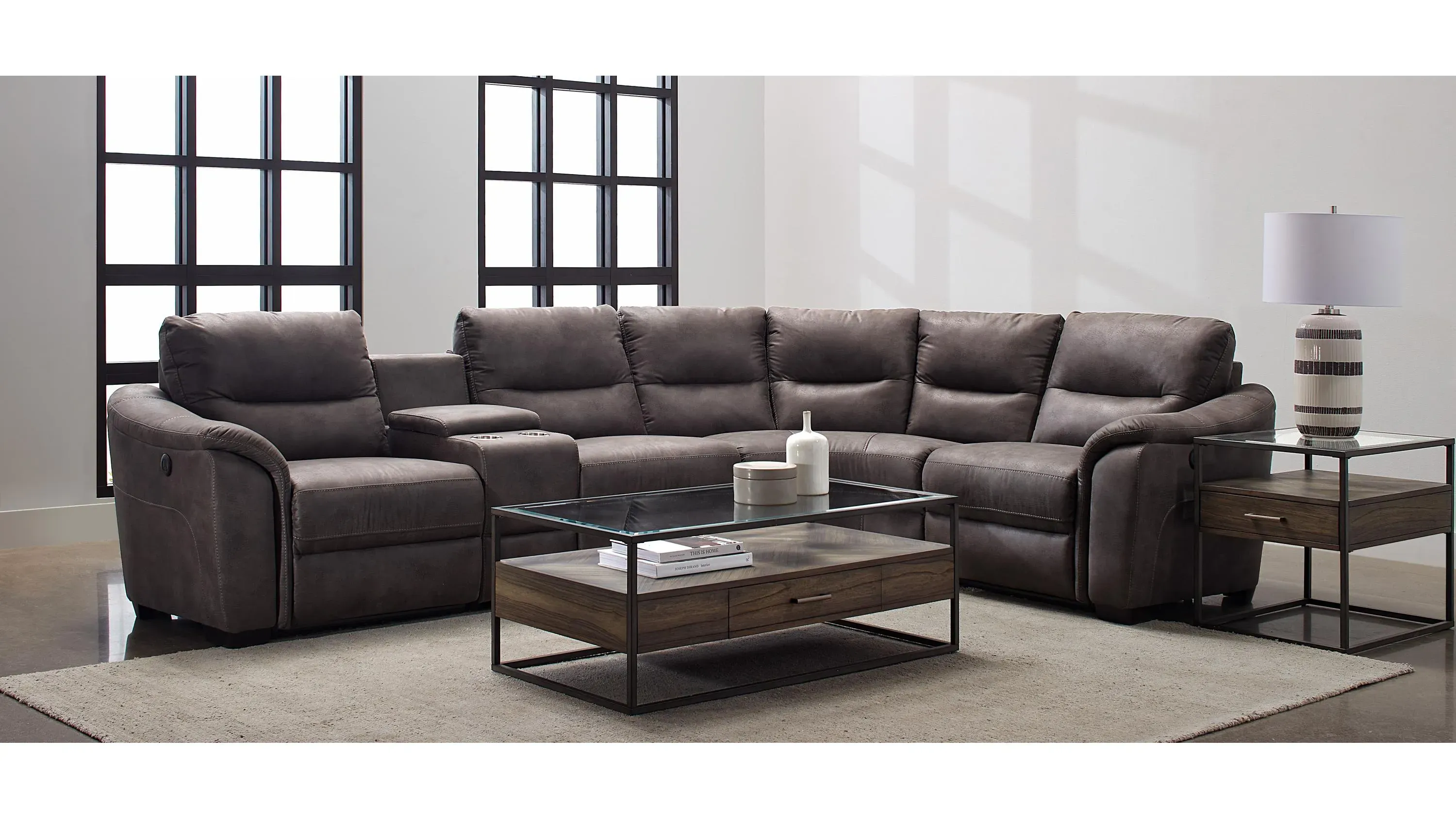 microfiber sectional sofa canada