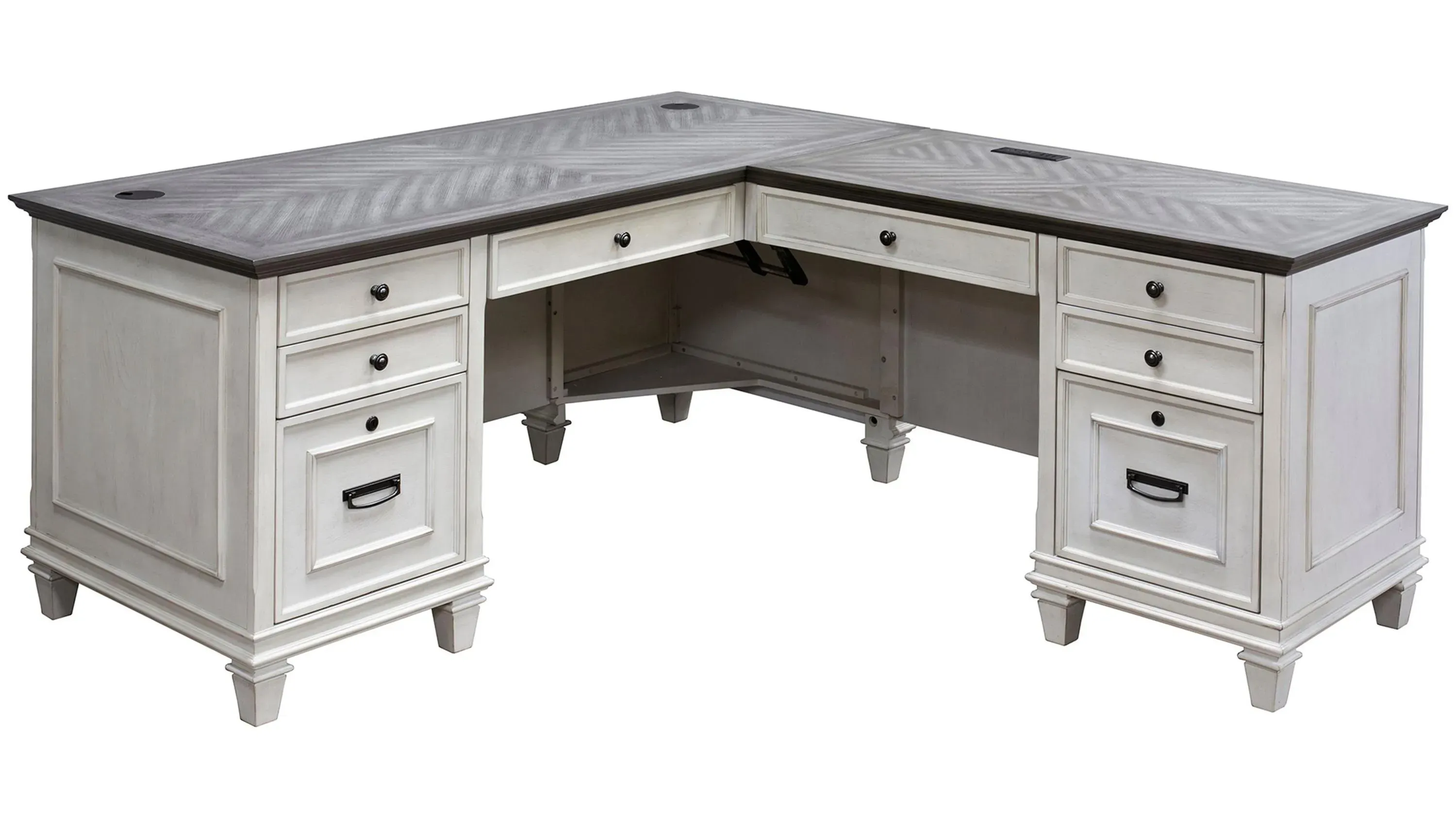Raymour and flanigan l shaped desk store