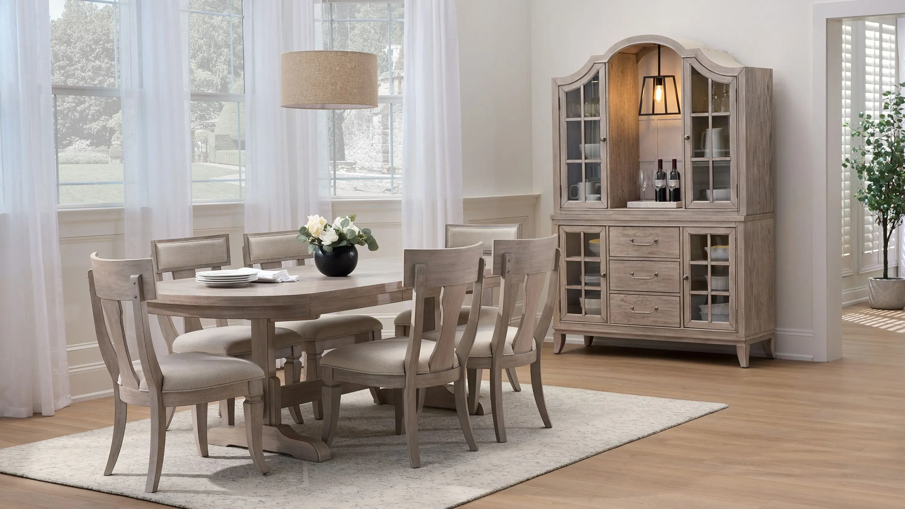 Gabrielle 7 pc. Dining Set Raymour Flanigan
