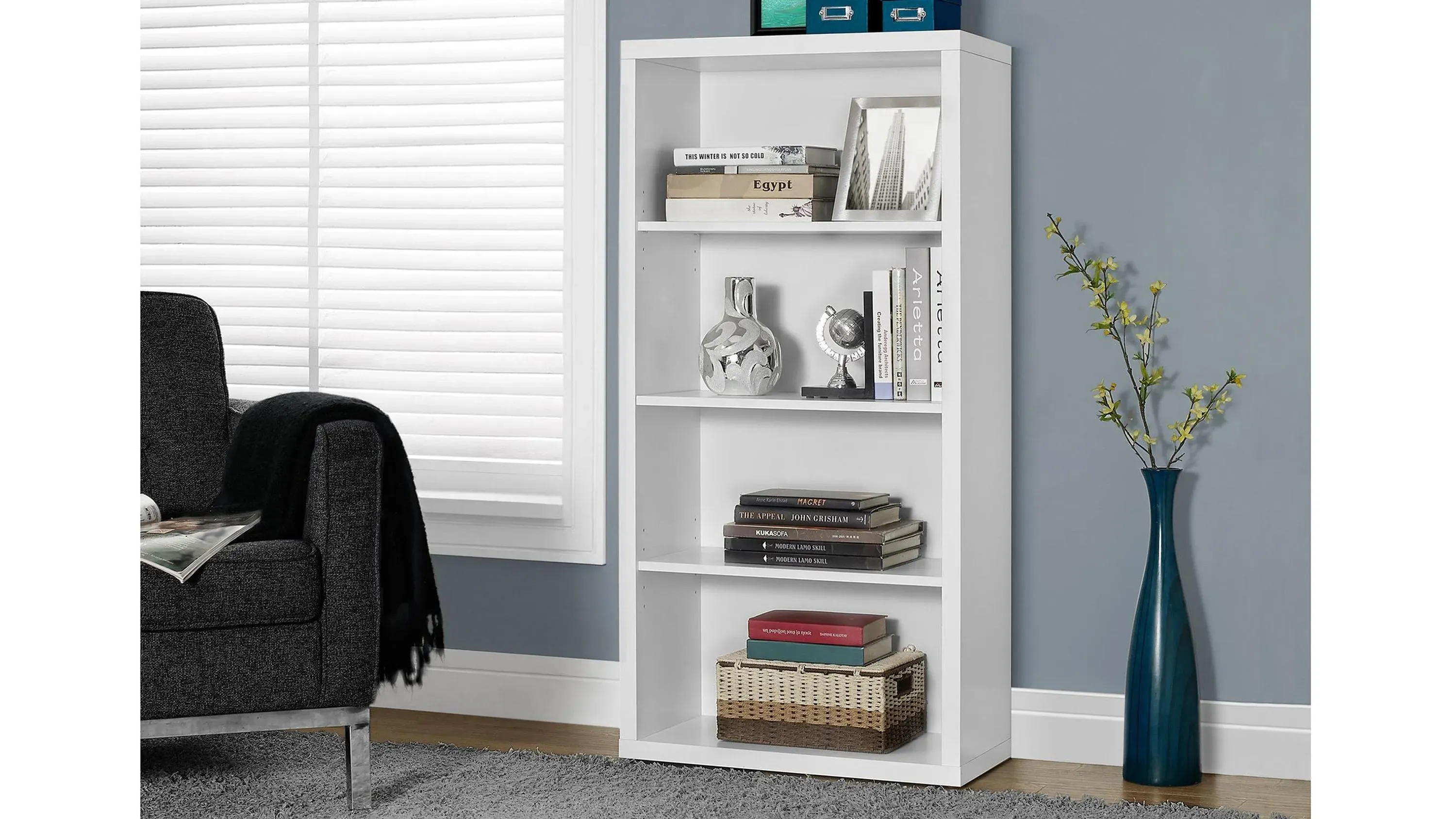 Monarch 48" Bookcase | Raymour & Flanigan