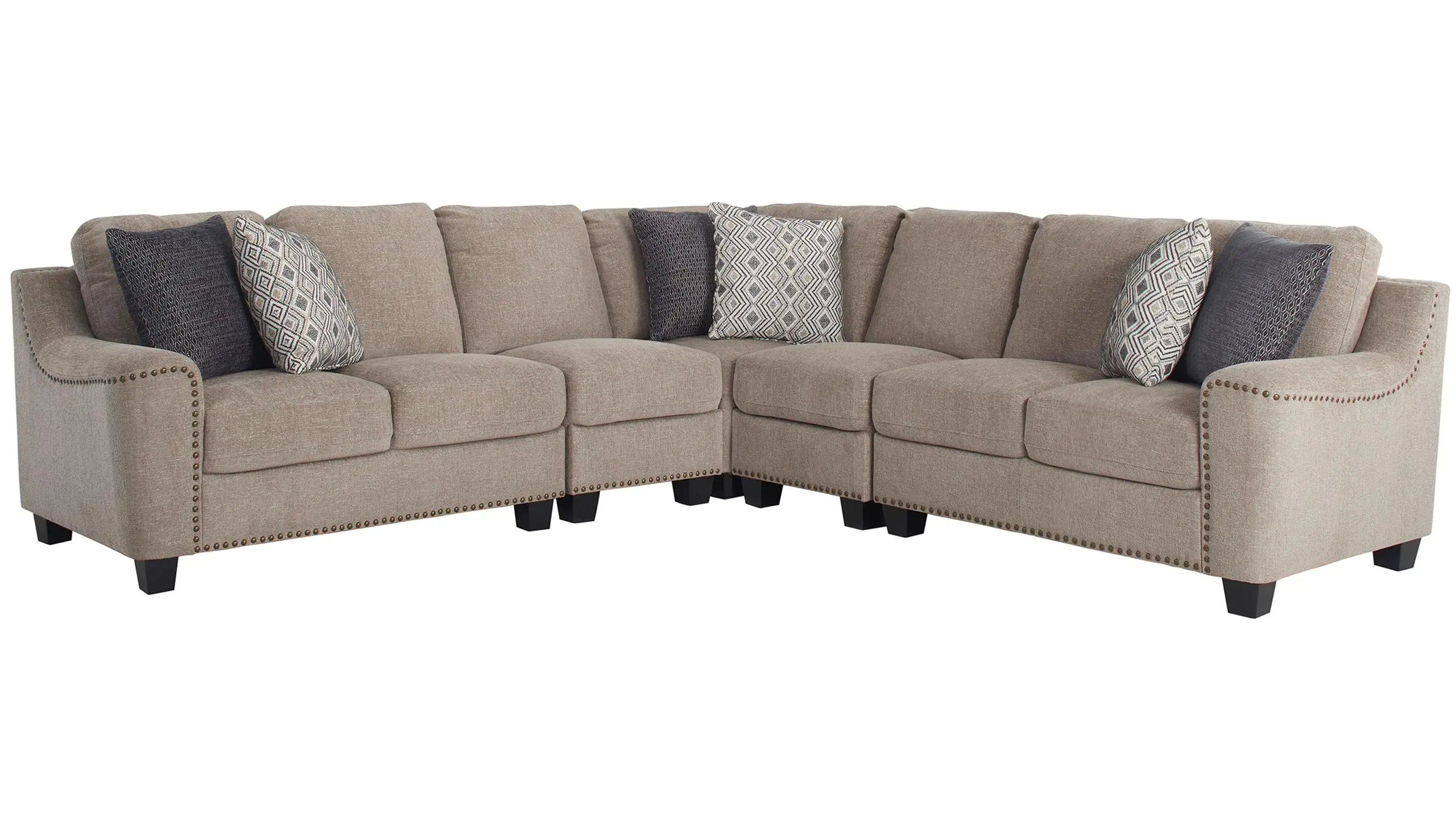 Caravan 5-pc. Sectional | Raymour & Flanigan