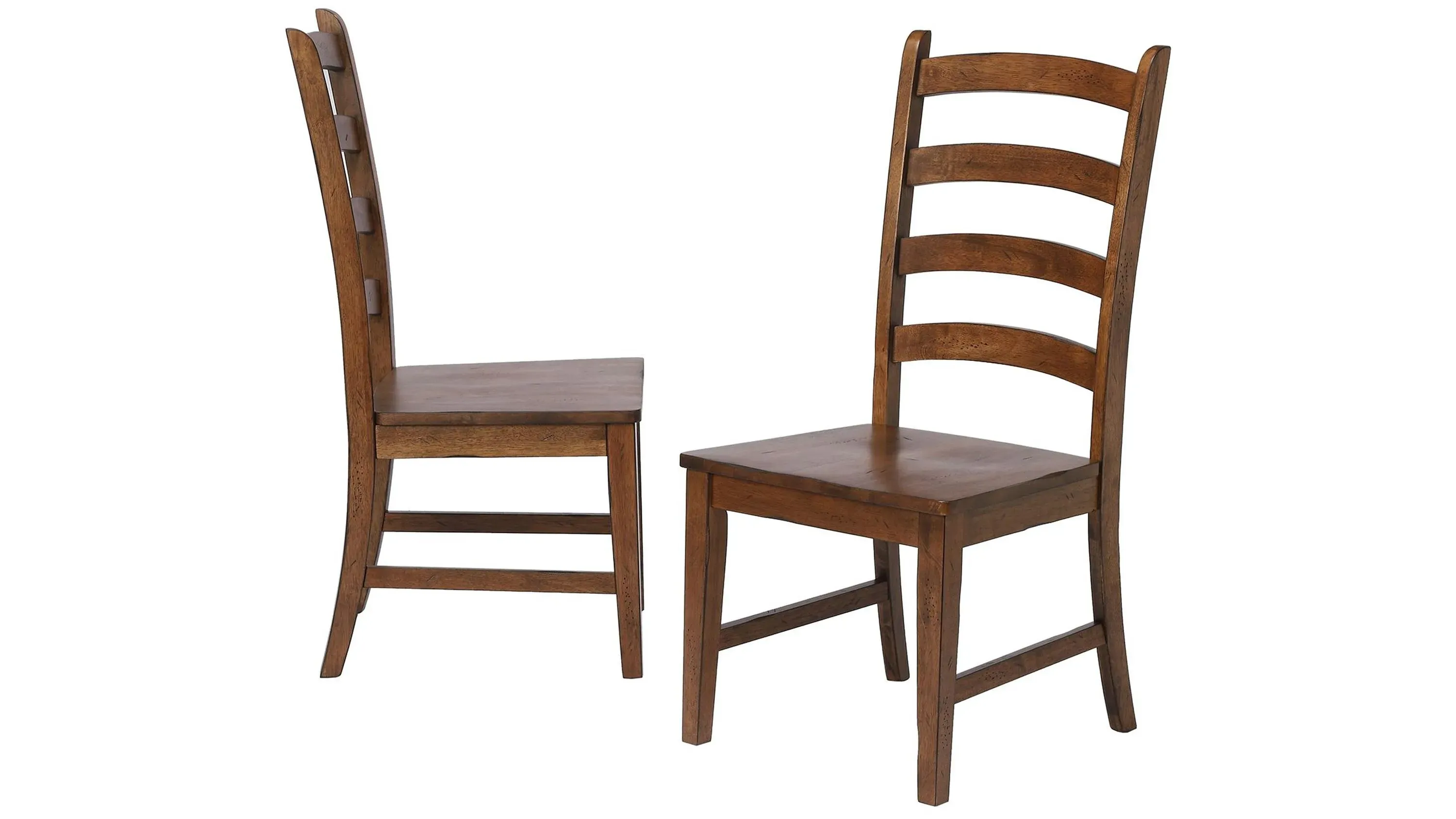 Amish Brook Ladder Back Dining Side Chair Set of 2 | Raymour & Flanigan