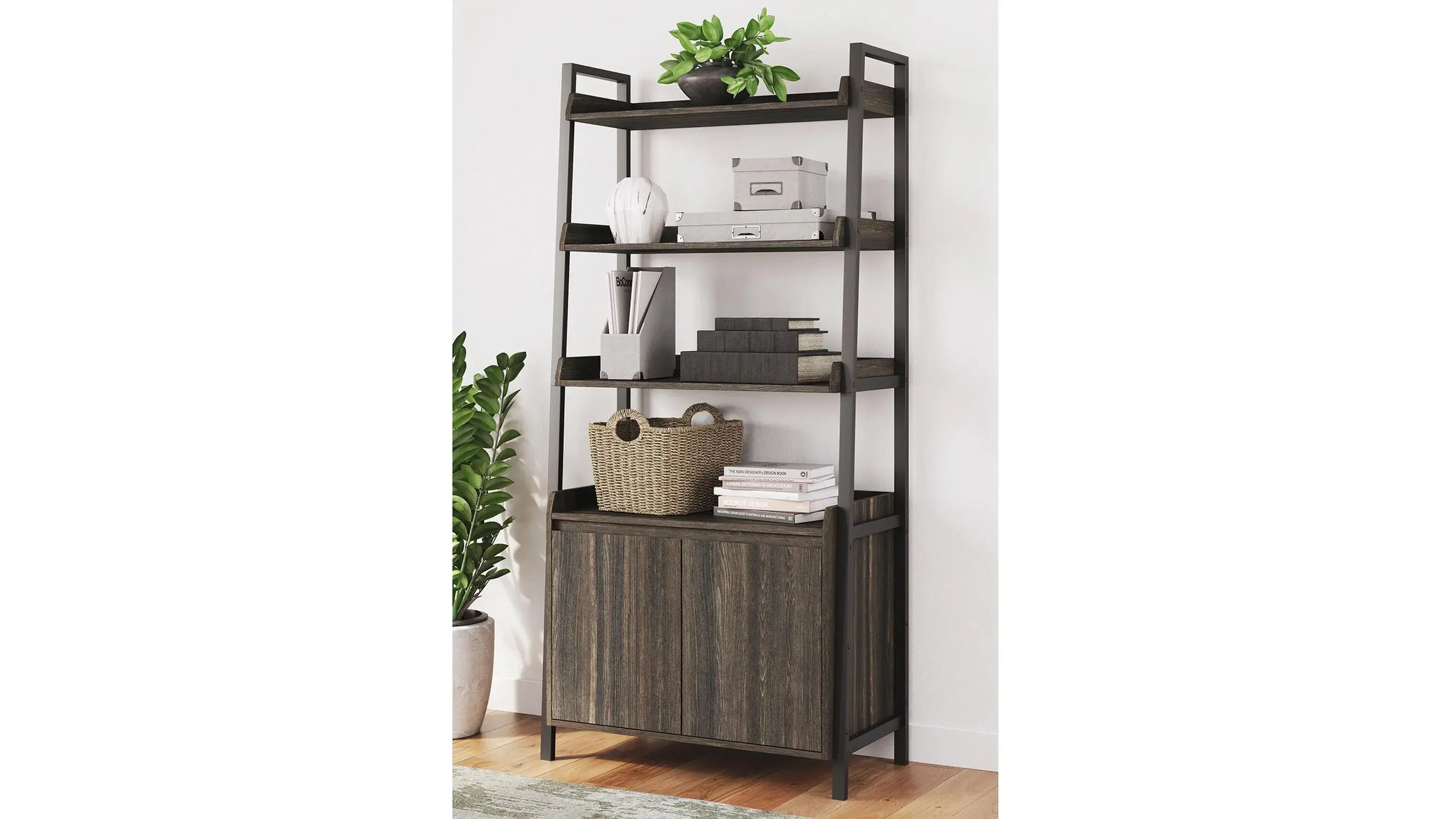 Zendex Bookcase | Raymour & Flanigan