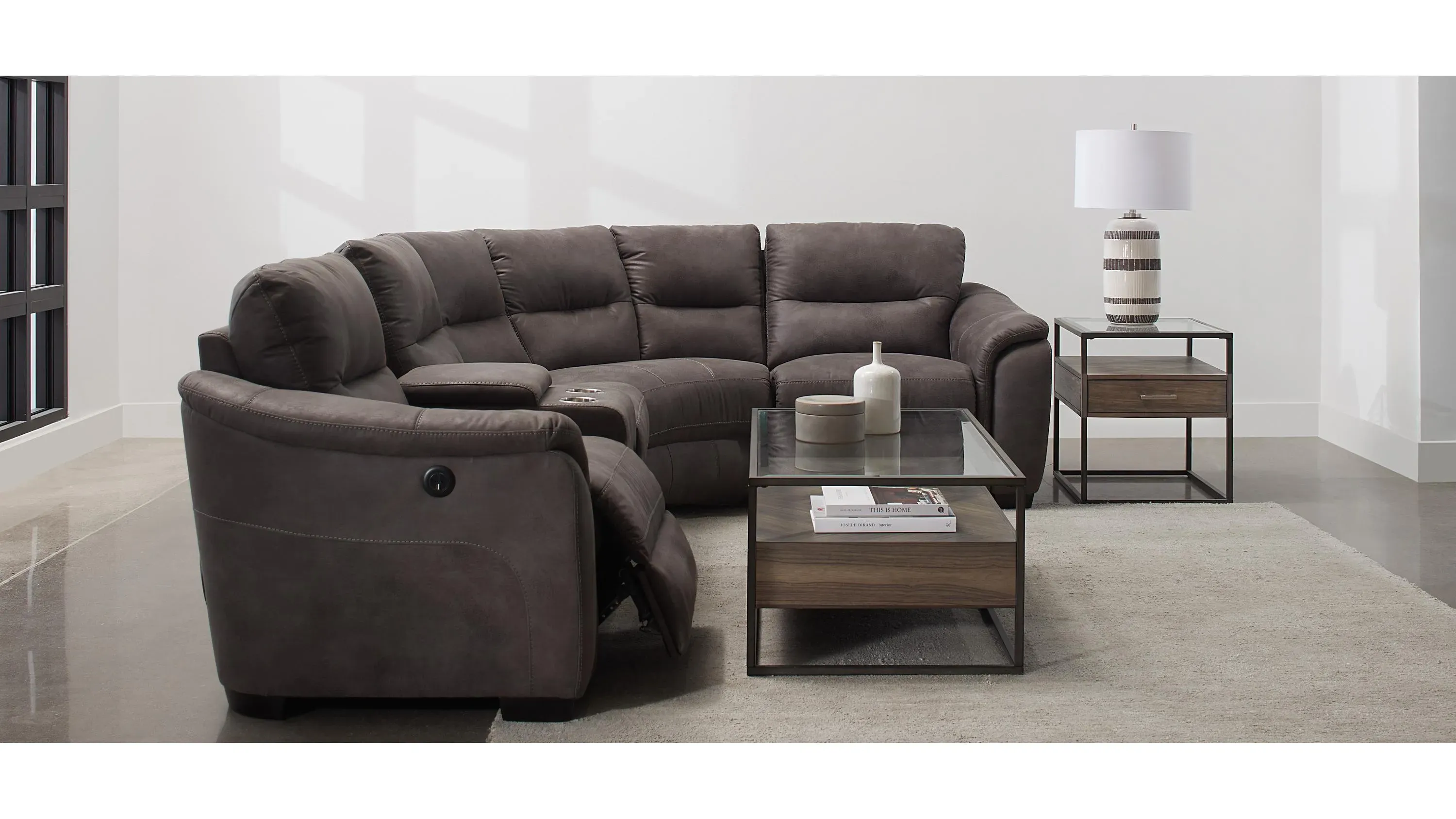 microfiber corner sofa