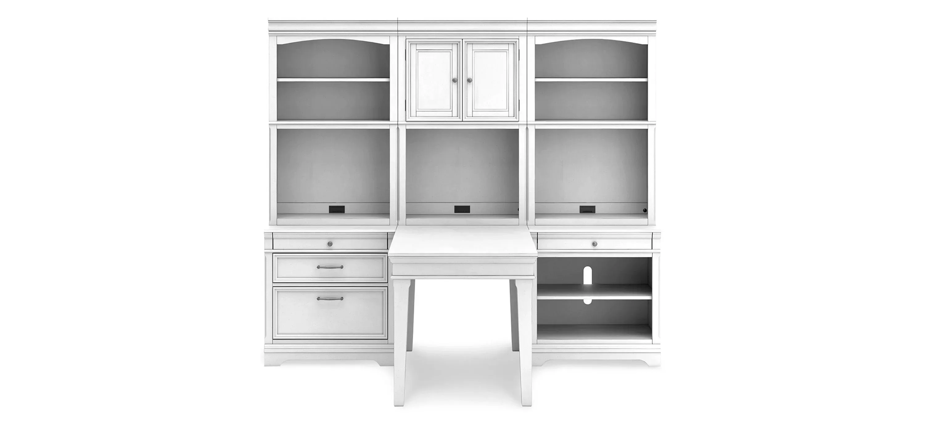 Kanwyn Bookcase & Desk | Raymour & Flanigan