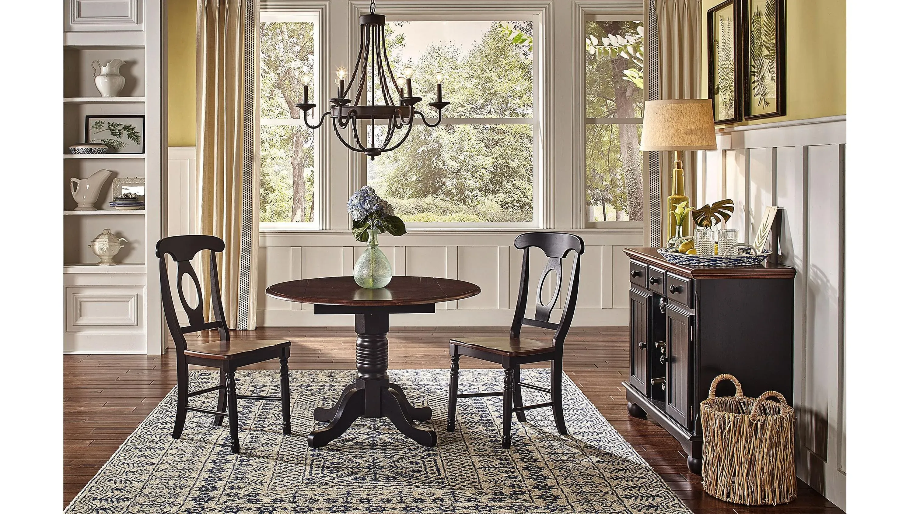 round drop leaf dining tables