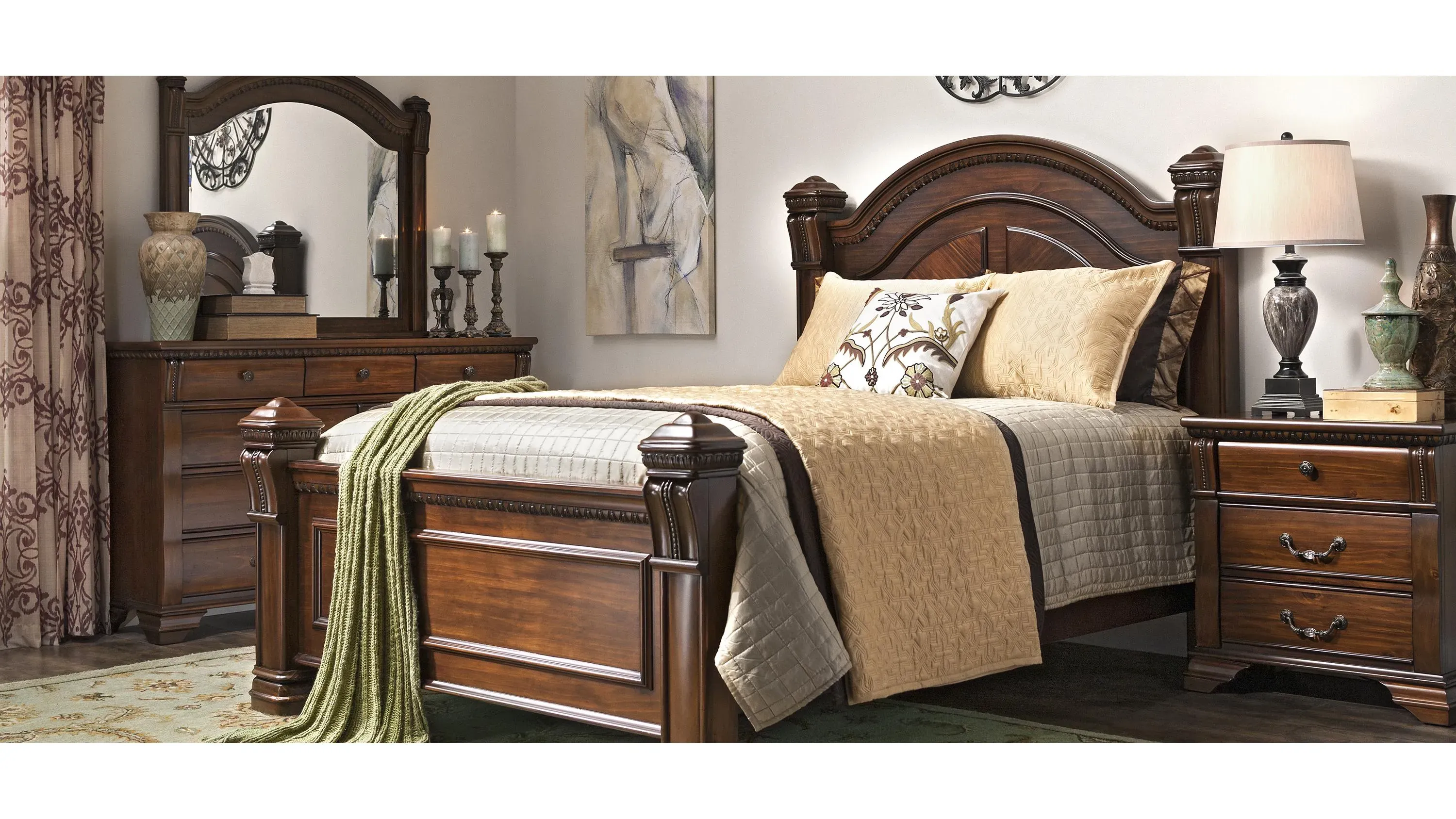 Dressers at raymour and flanigan store