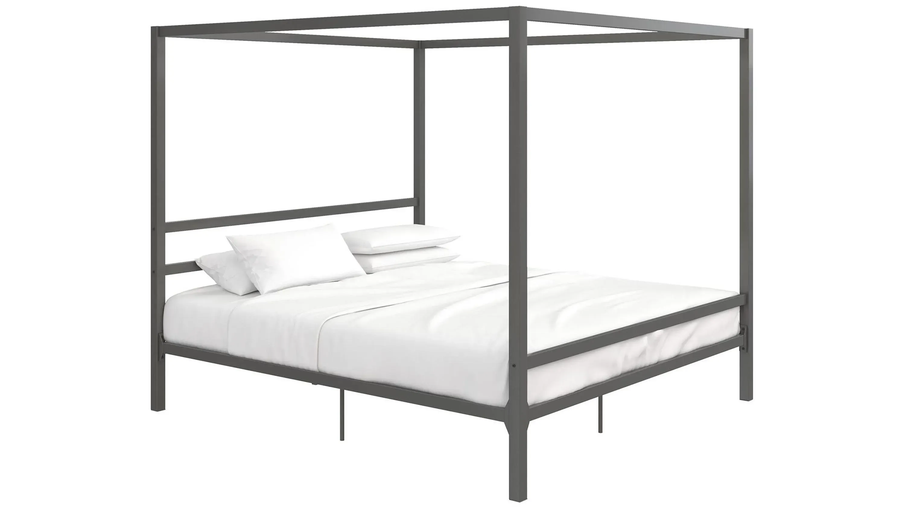 canopy bed frame single