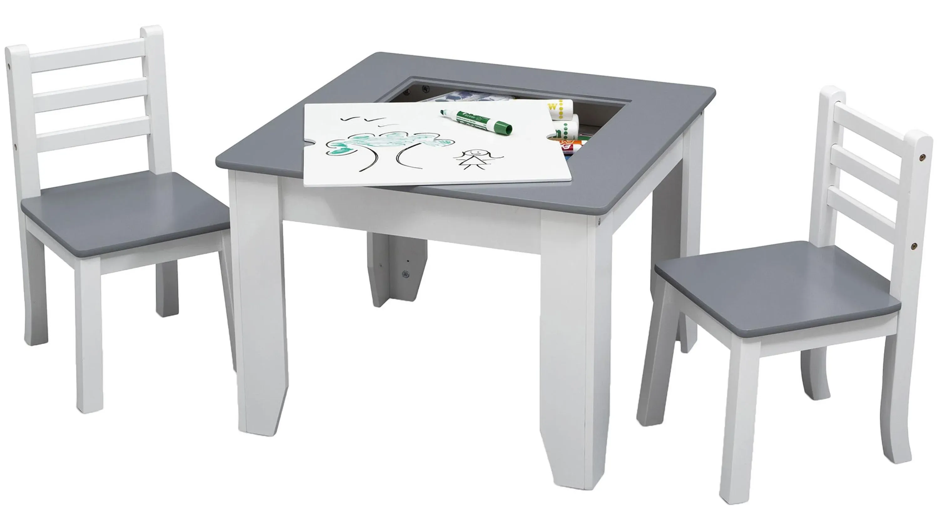 Chelsea Table and Chair Set with Storage by Delta Children | Raymour ...