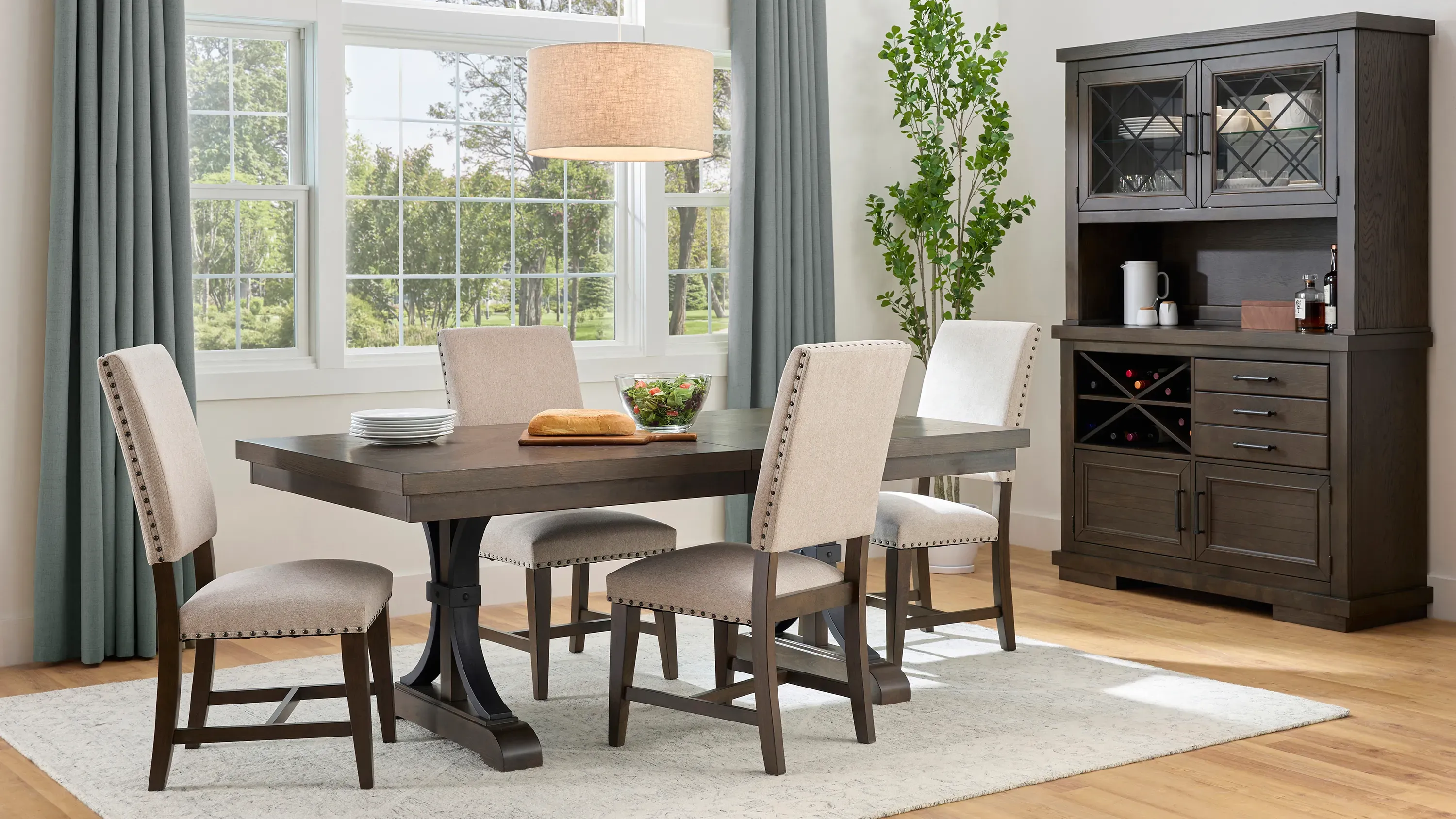Borrayo 5 piece dining set store
