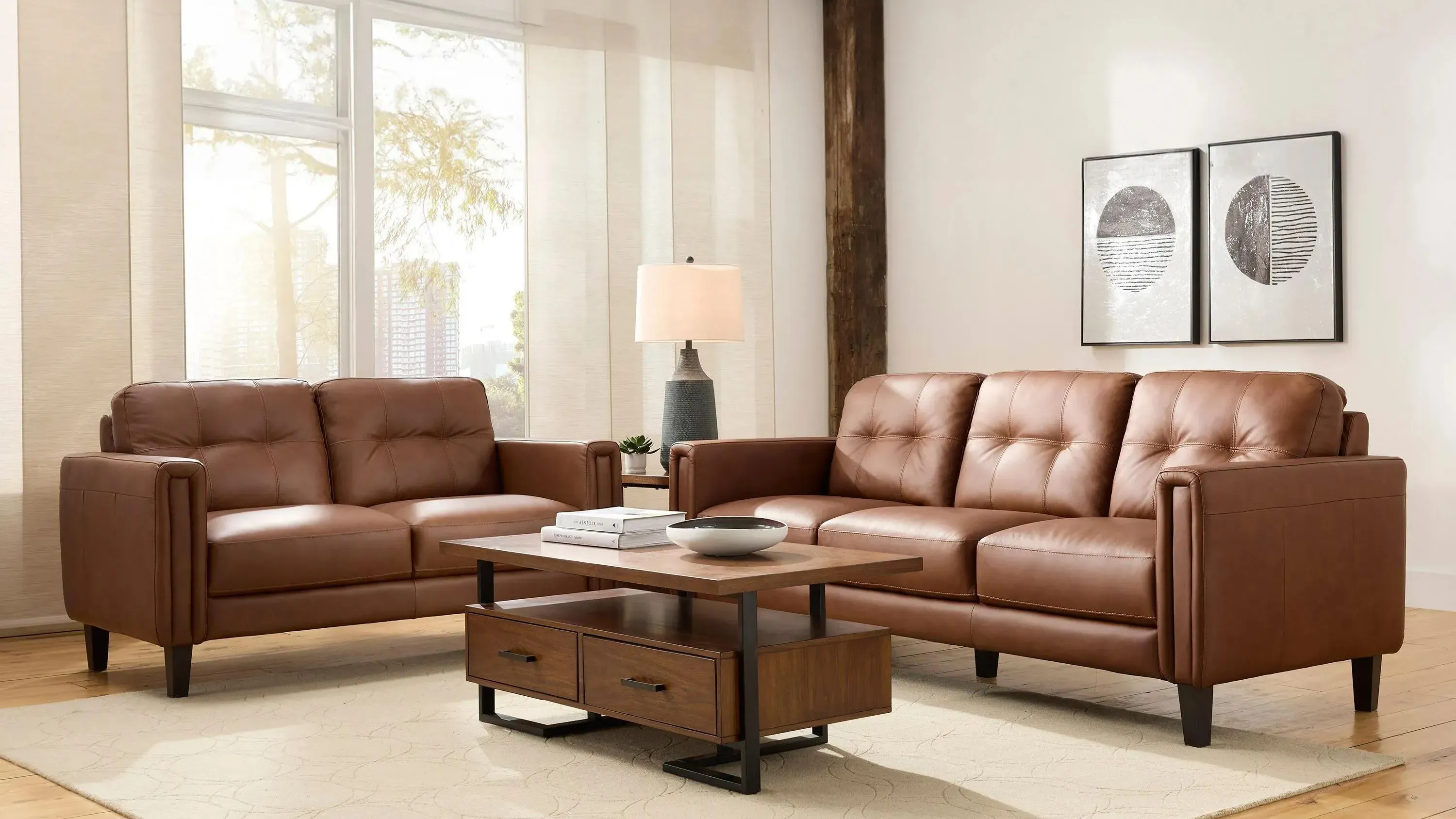 leather sofa set 3 2