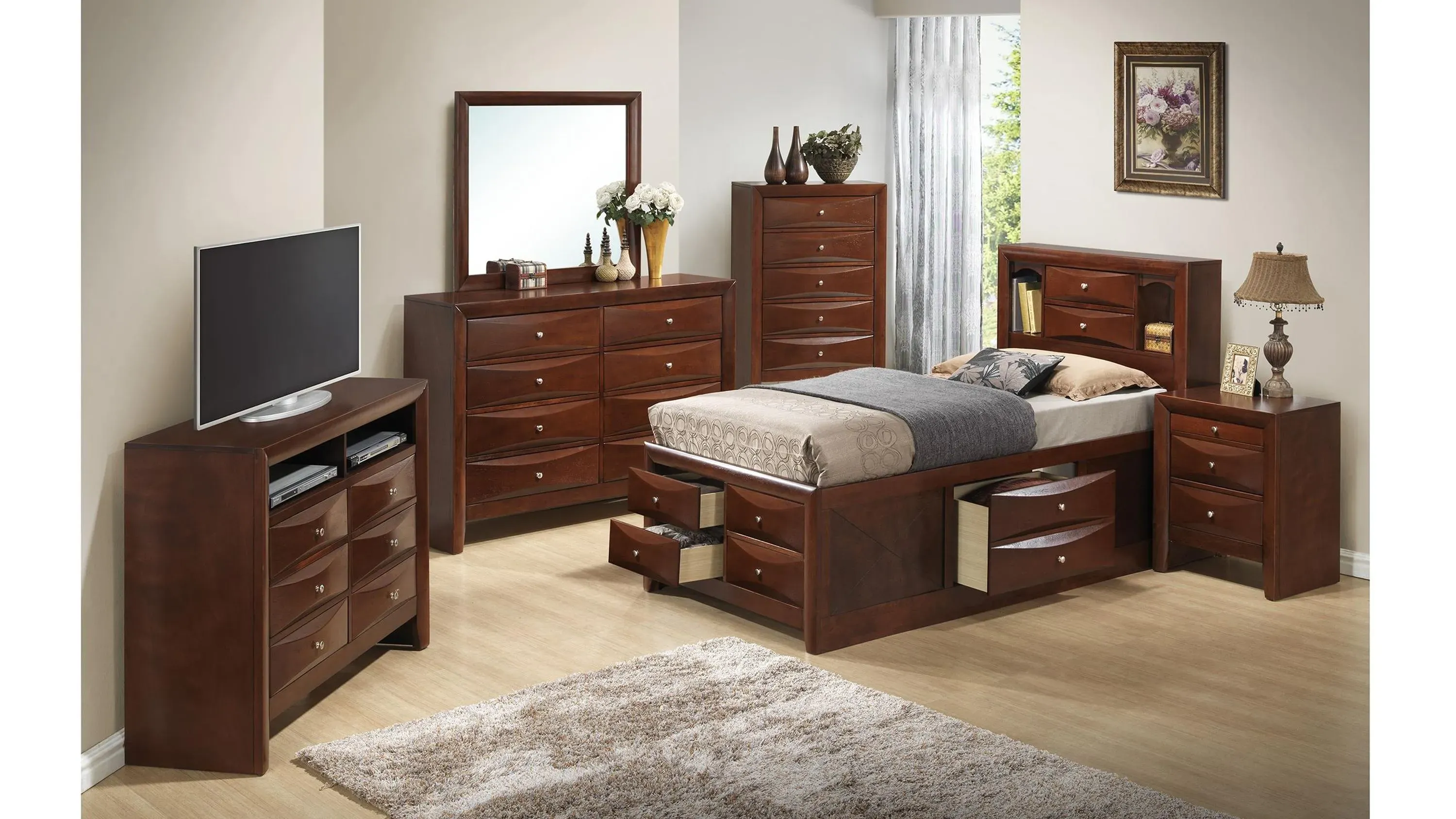 Raymour and flanigan captains bed store