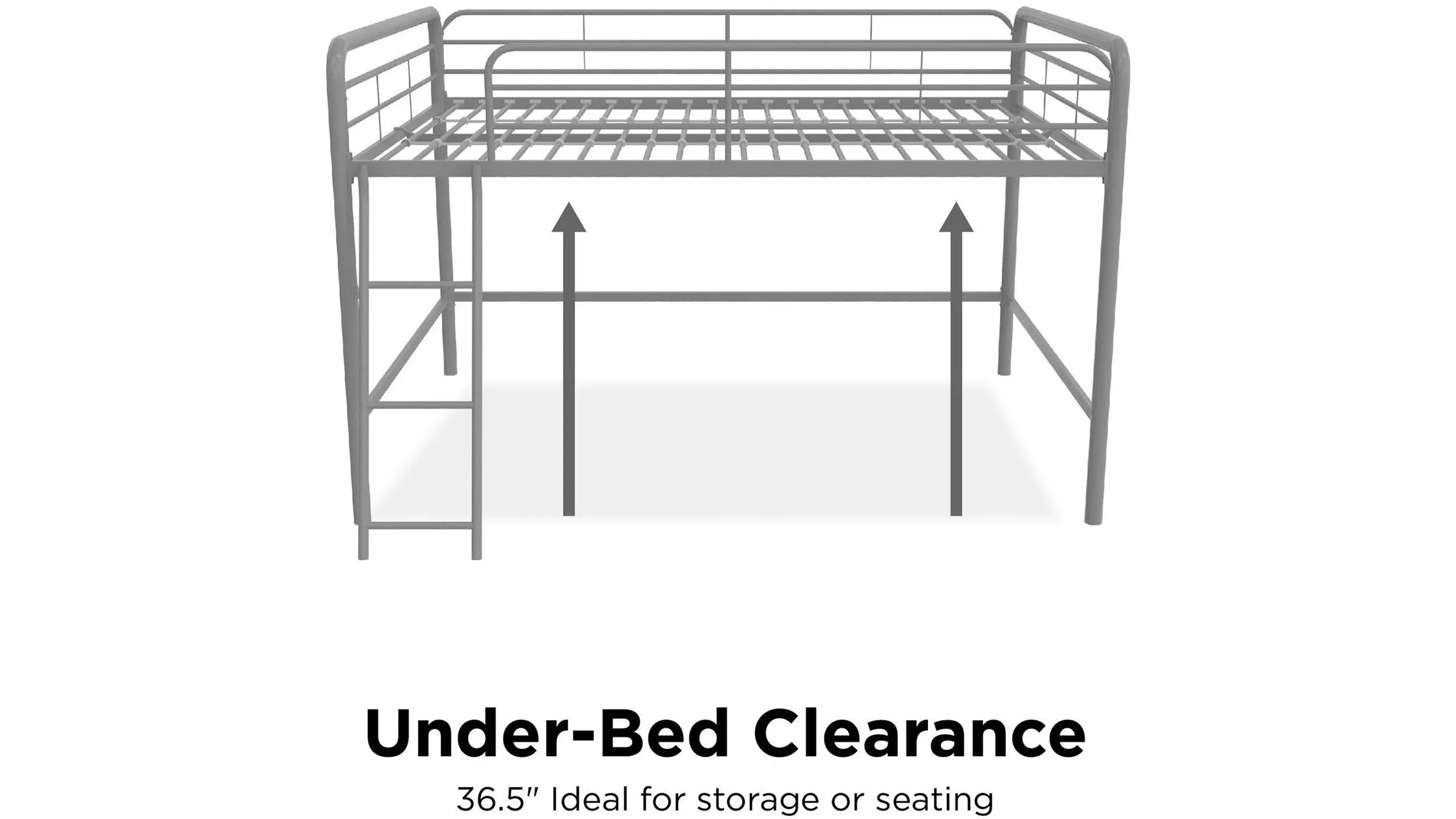 Walker Junior Loft Bed | Raymour & Flanigan