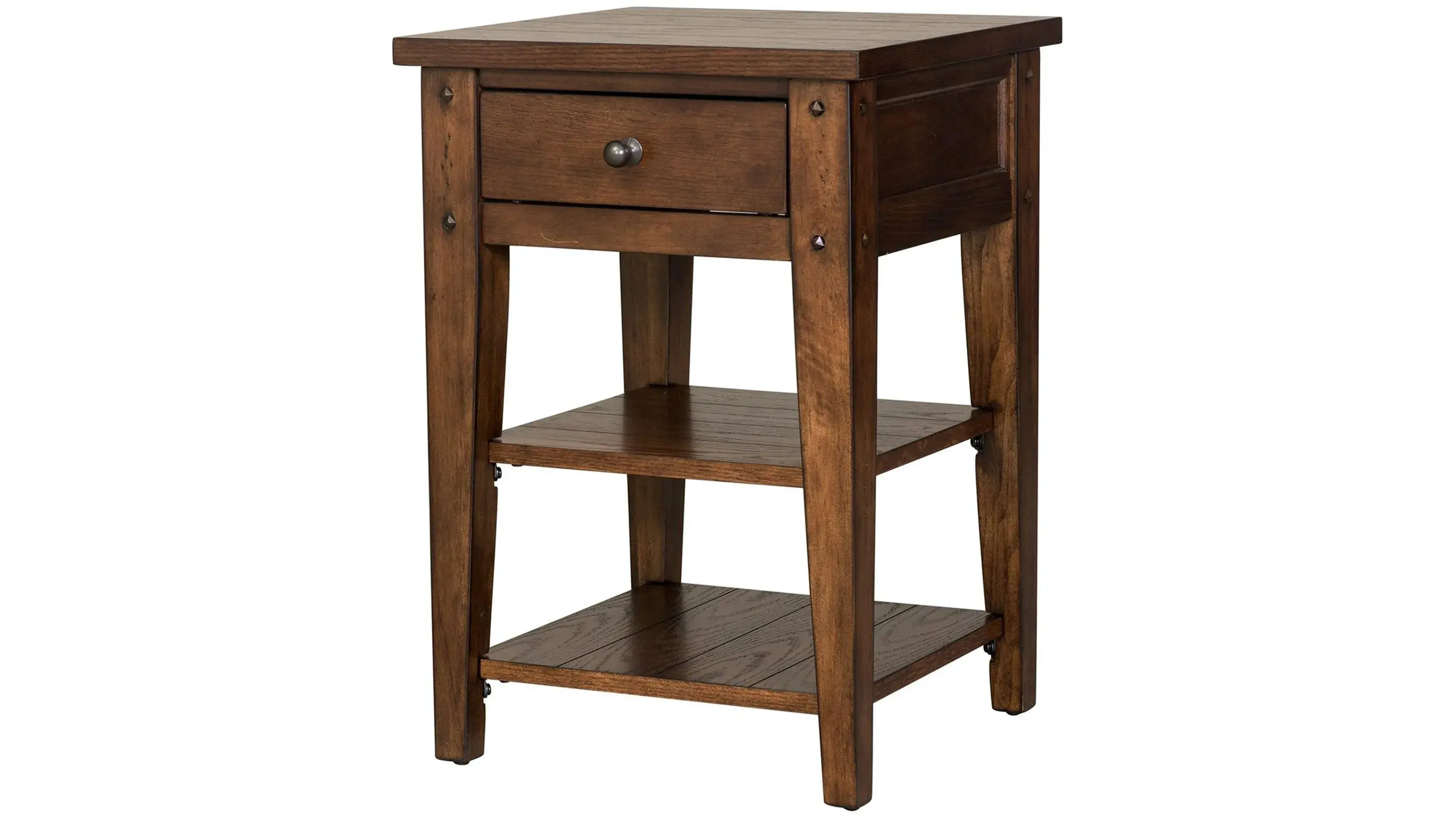 Lake House Square Chairside Table | Raymour & Flanigan