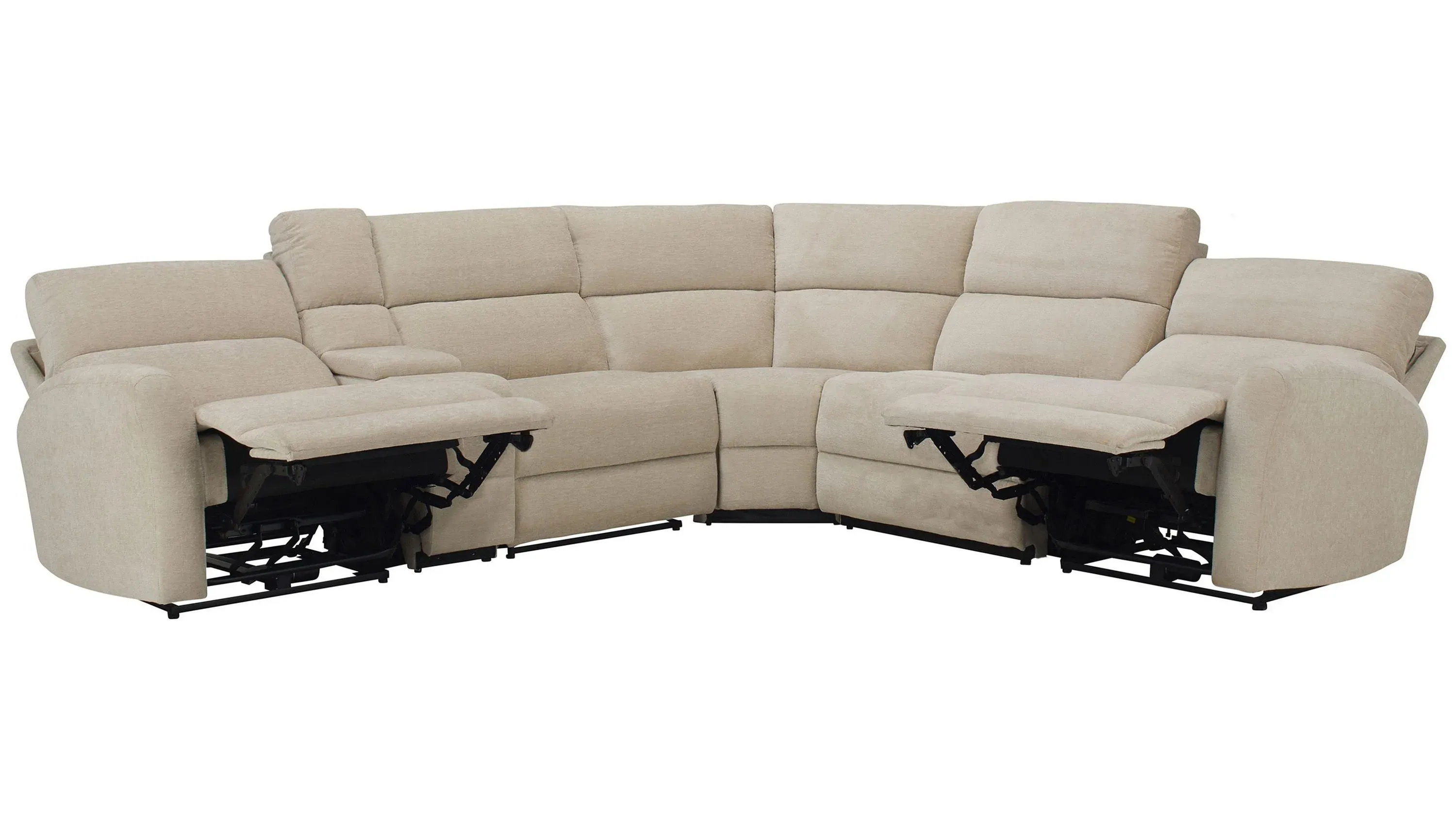 Fletcher fabric reclining sectional store