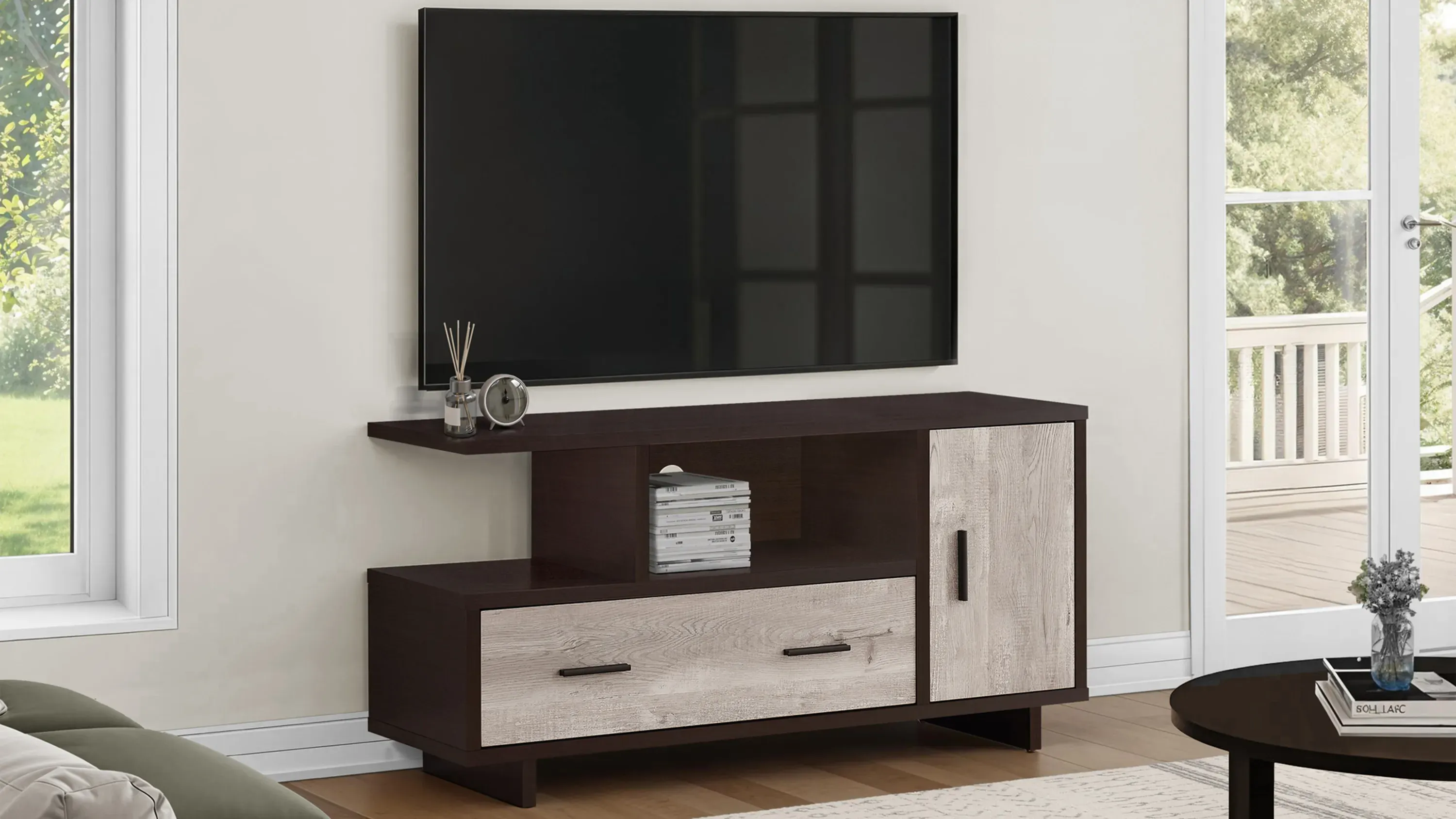 48" Monarch Storage TV Stand | Raymour & Flanigan