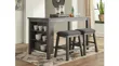 Nash 3-pc. Counter-Height Dining Set | Raymour & Flanigan