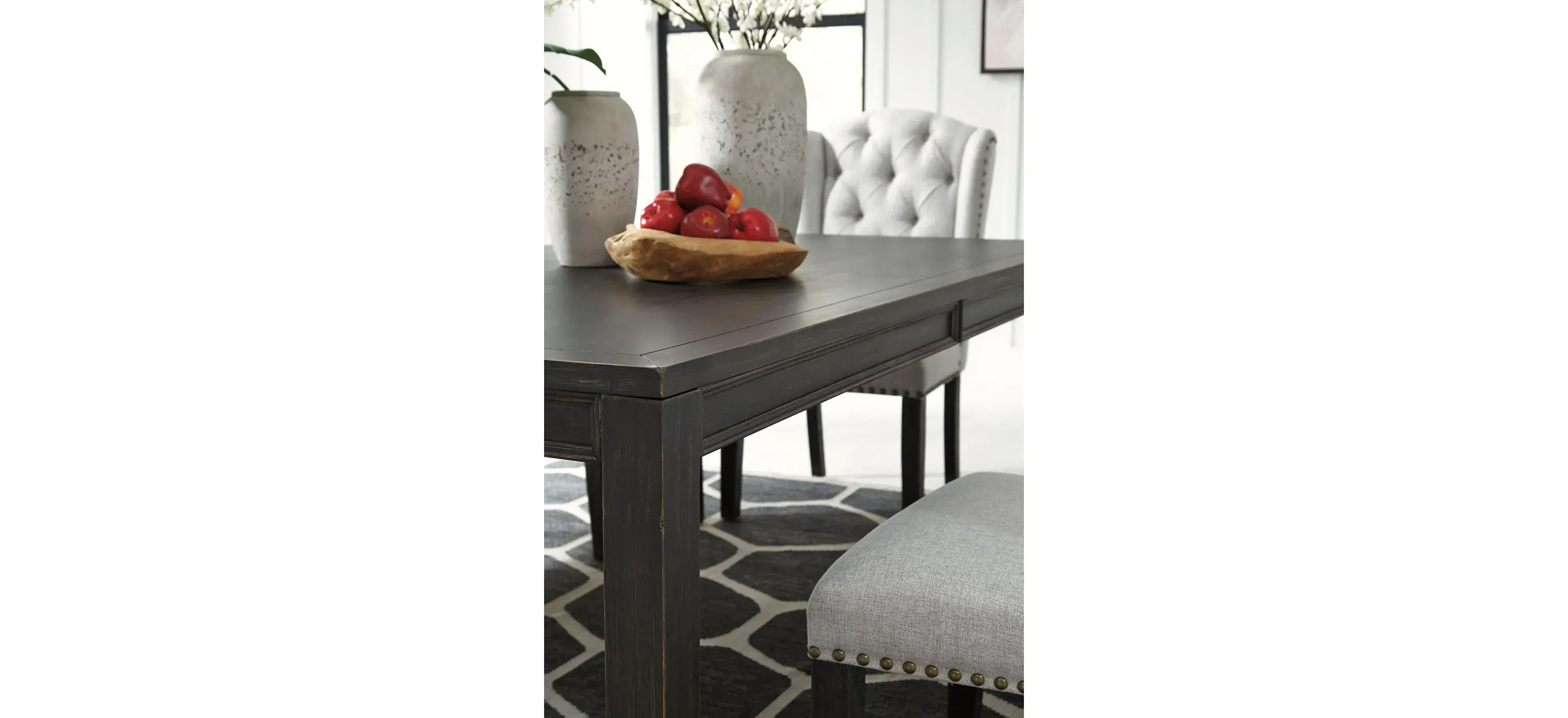 Jeanette Rectangular Dining Table | Raymour & Flanigan