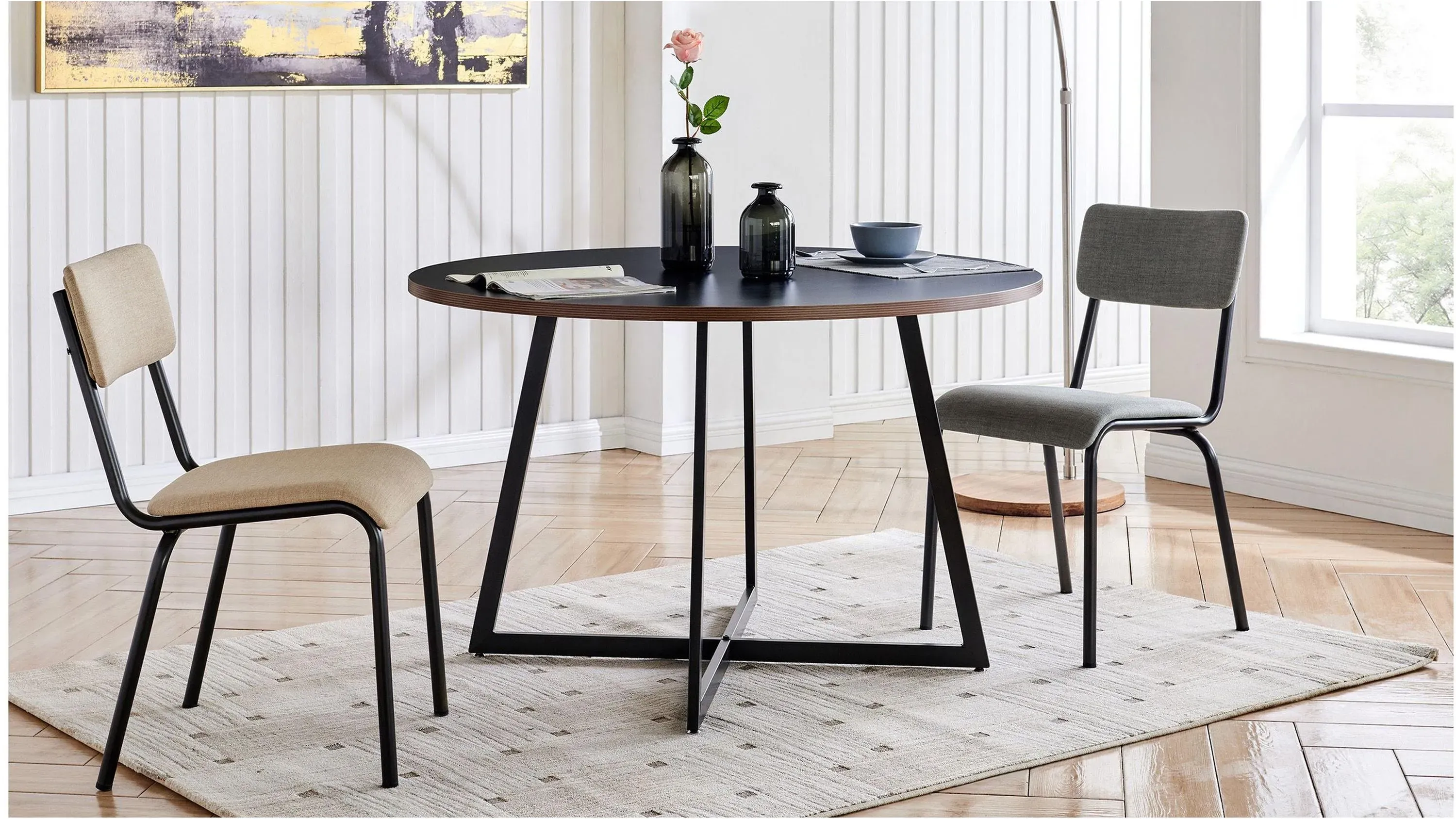 Courtdale 48" Round Dining Table | Raymour & Flanigan