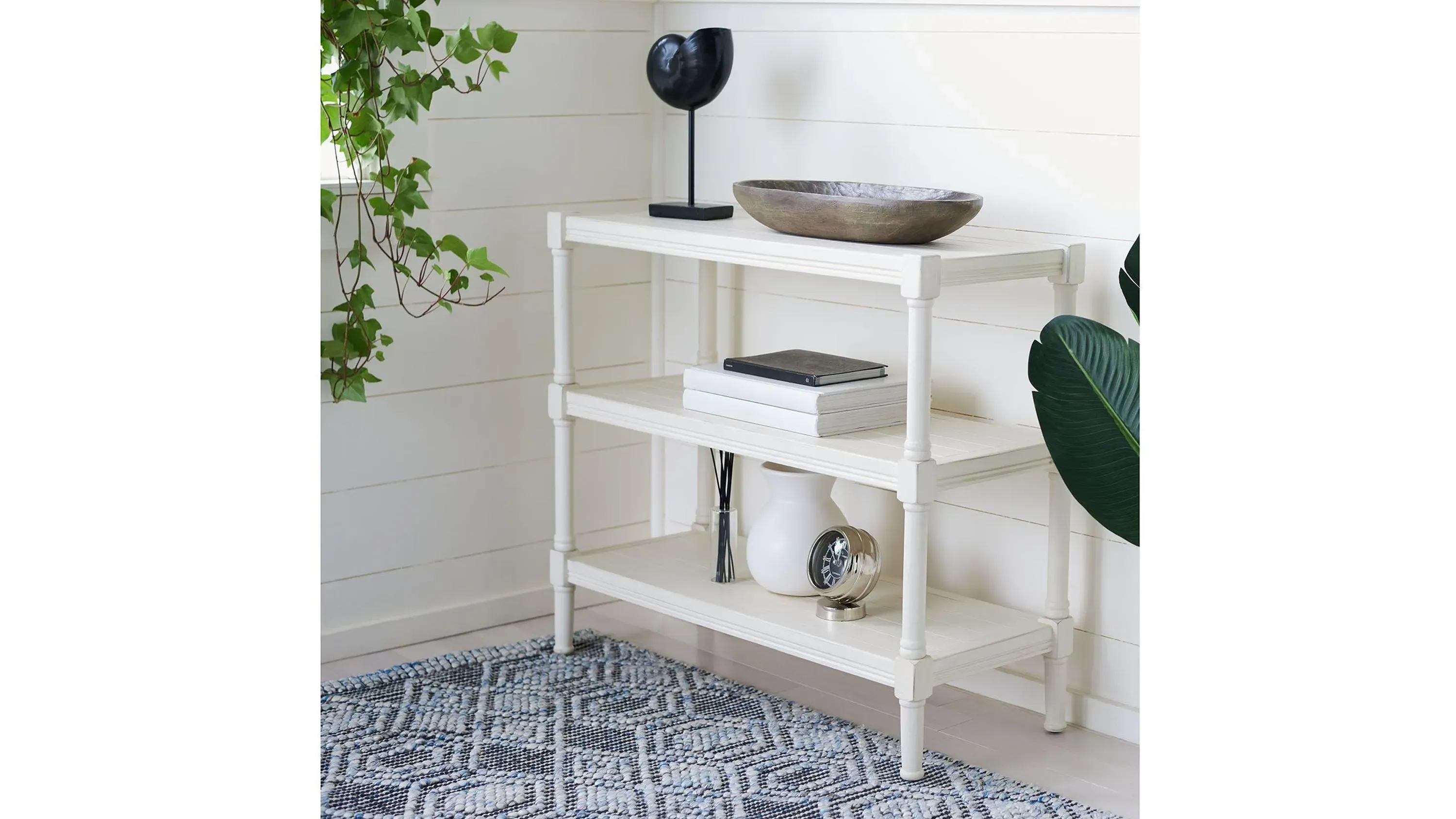 Julian 3 Shelf Console Table | Raymour & Flanigan