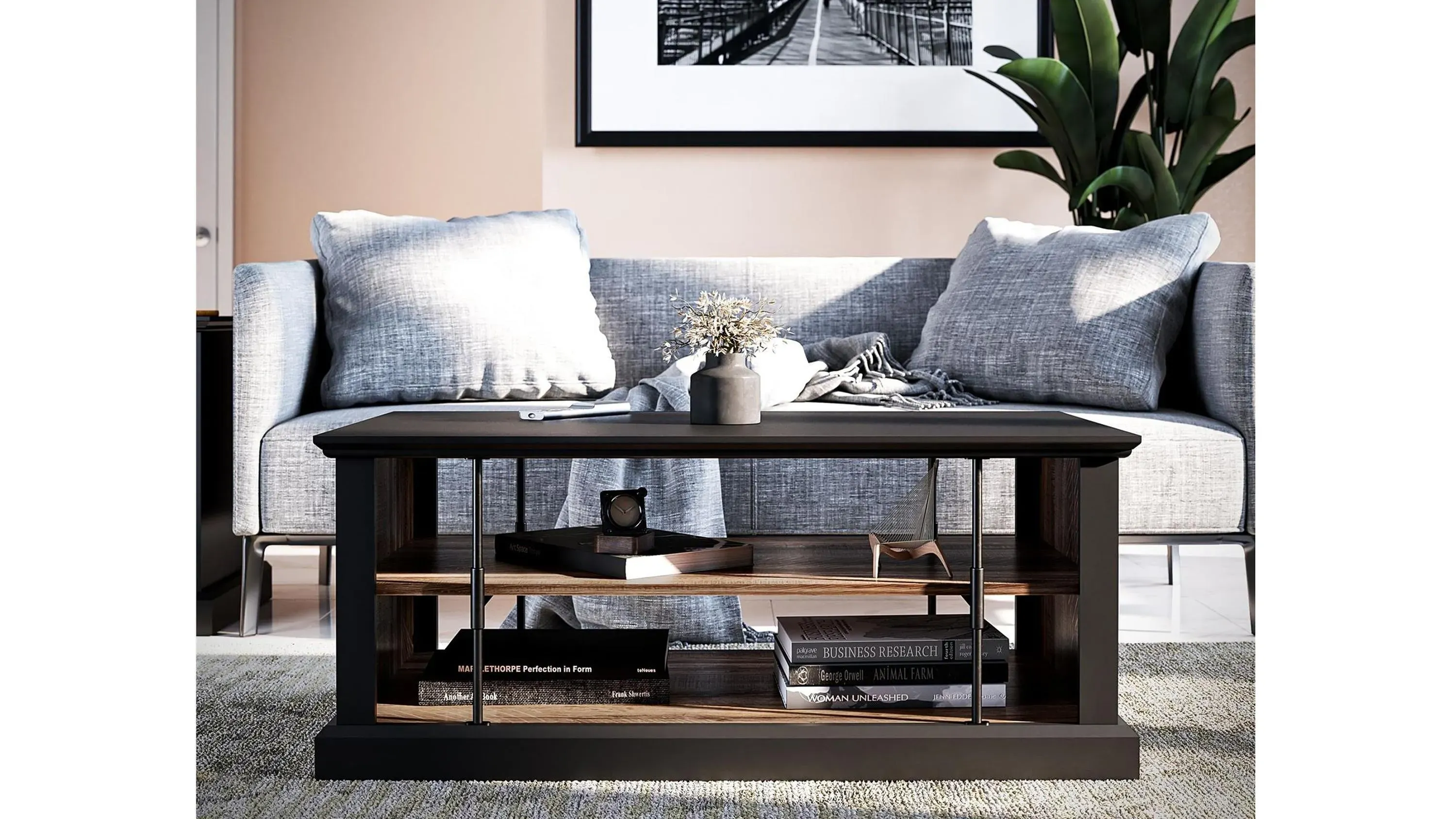 Hoffman Rustic Coffee Table | Raymour & Flanigan