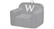 Cozee Monogrammed Chair Letter "W" | Raymour & Flanigan
