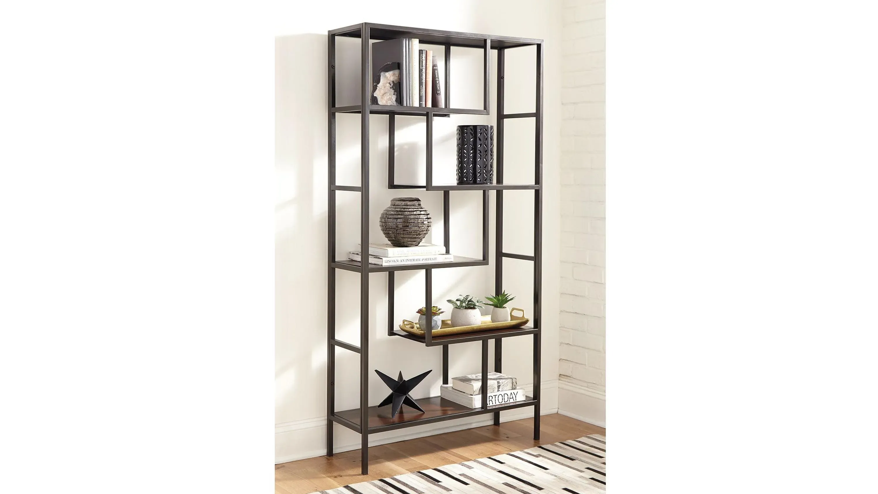 Frankwell Bookcase | Raymour & Flanigan