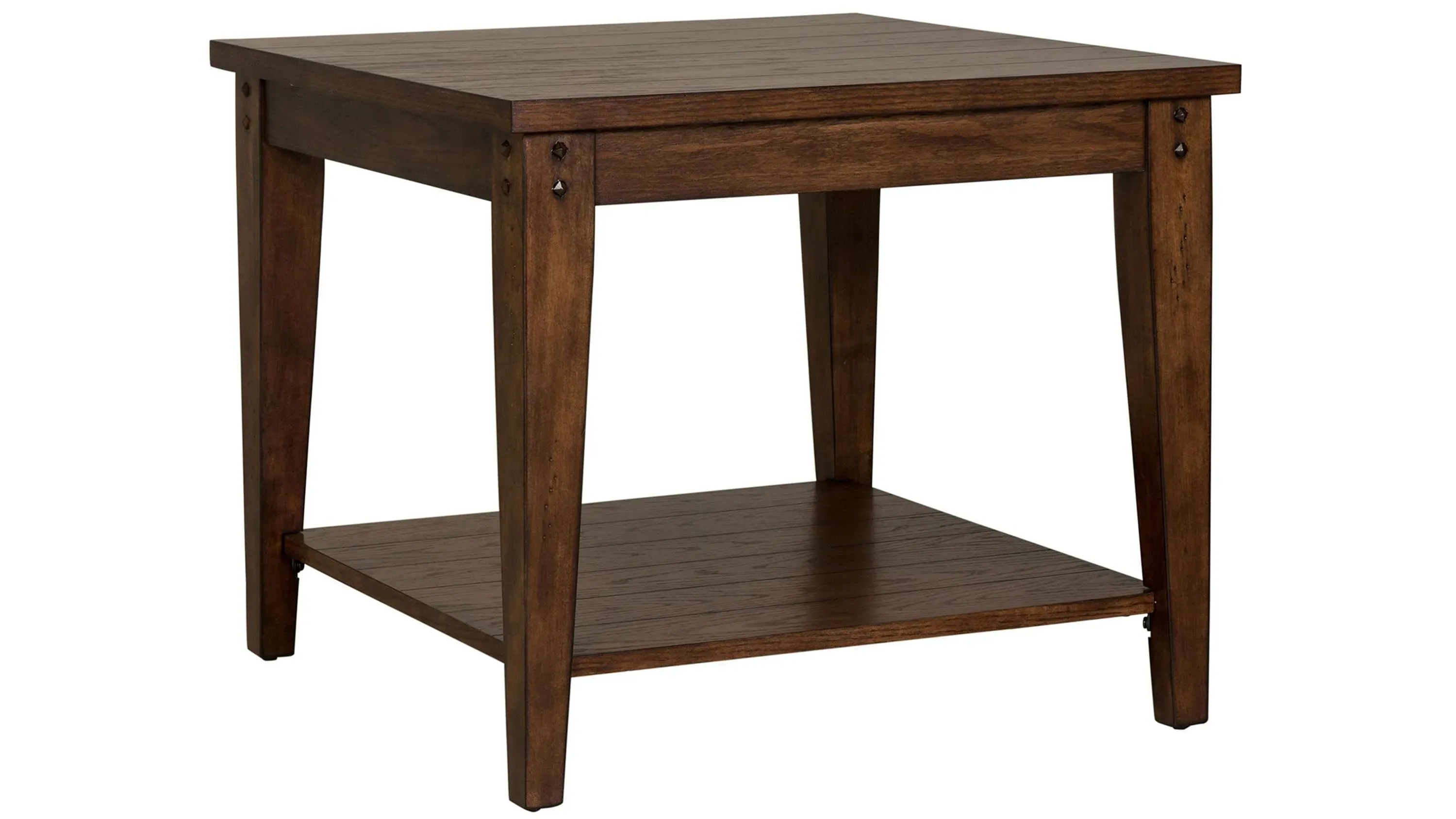 Lake House Square Lamp Table | Raymour & Flanigan
