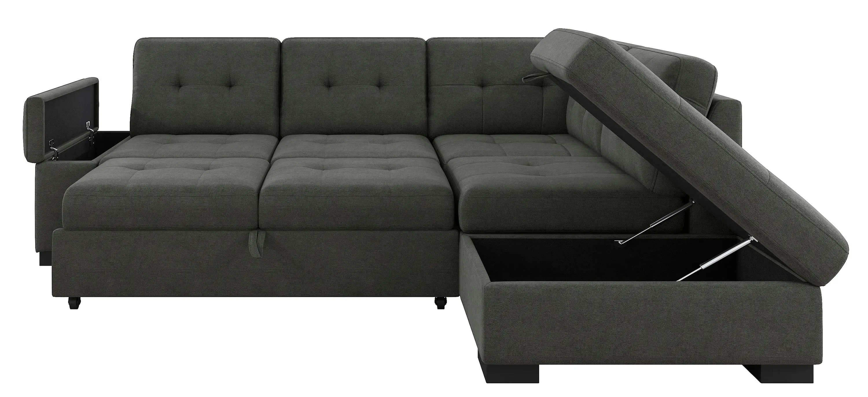Antonio 2 pc. Sectional w full sleeper Raymour Flanigan