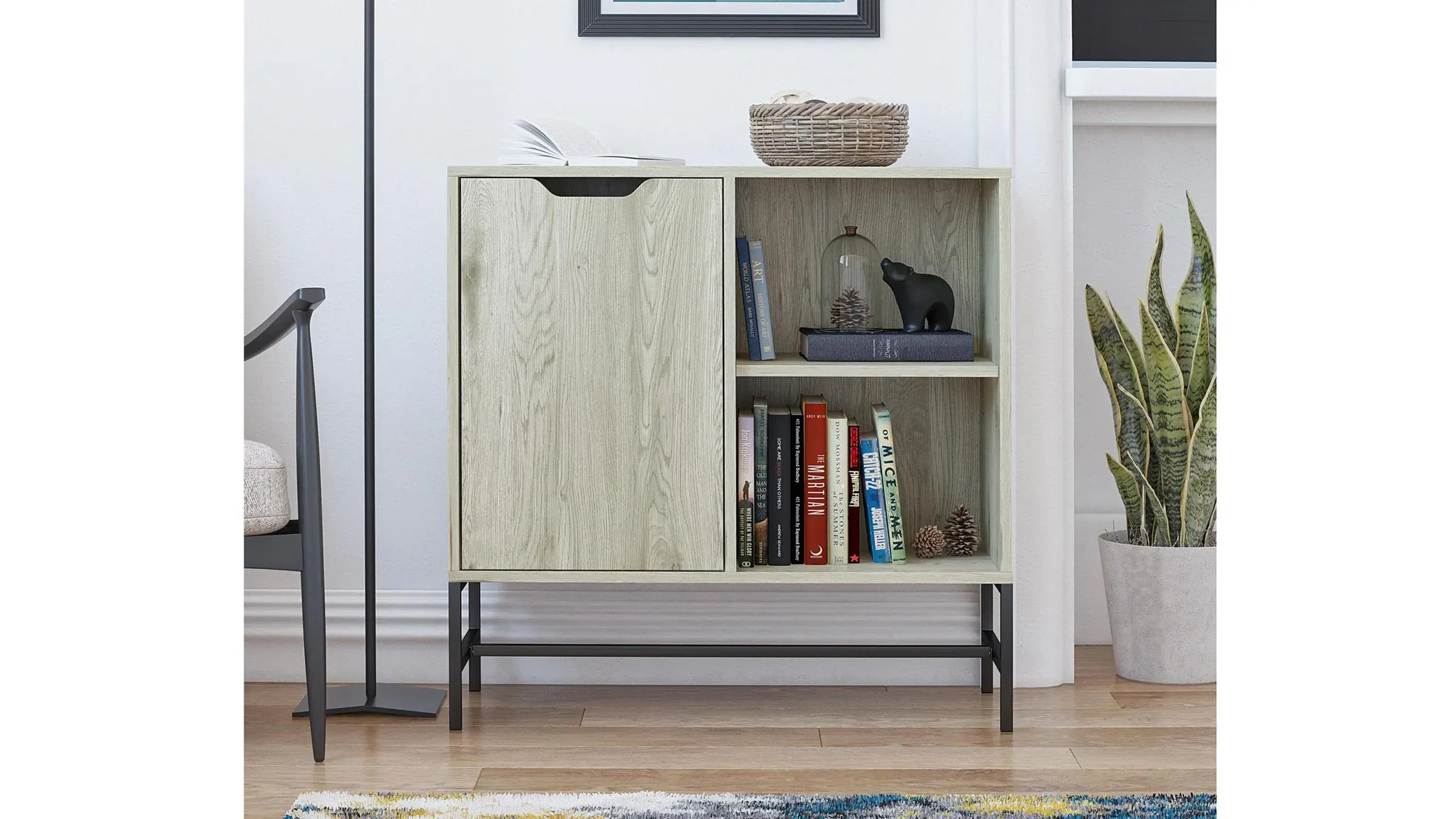 Modine Bookcase | Raymour & Flanigan
