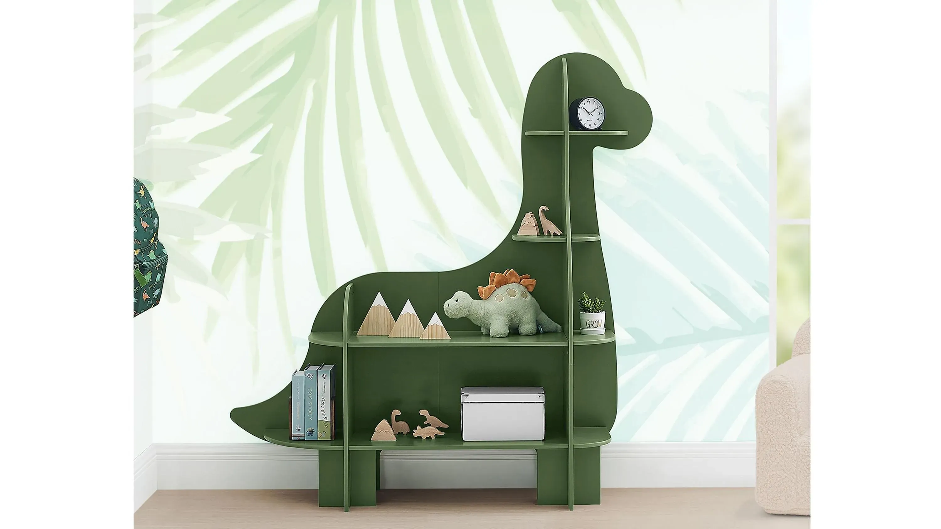 Dinosaur Bookcase By Delta Children | Raymour & Flanigan