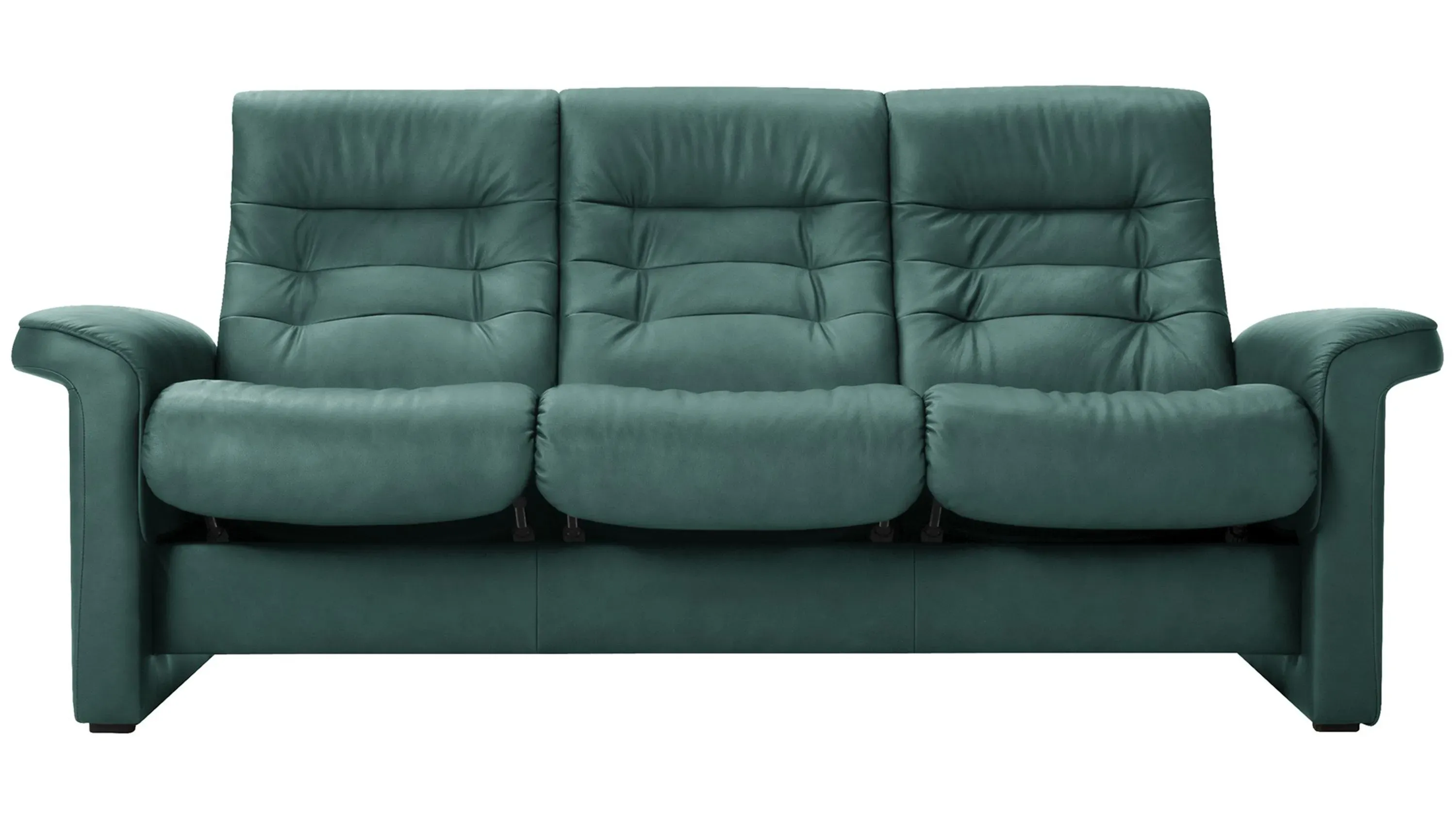 Stressless Sapphire Leather Reclining Sofa Raymour Flanigan