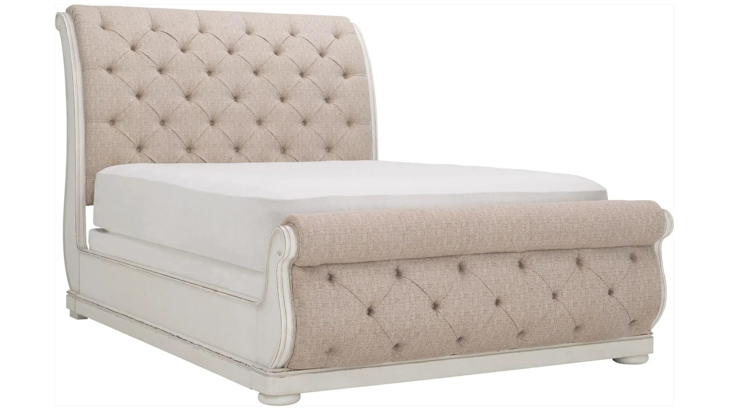get bed upholstered