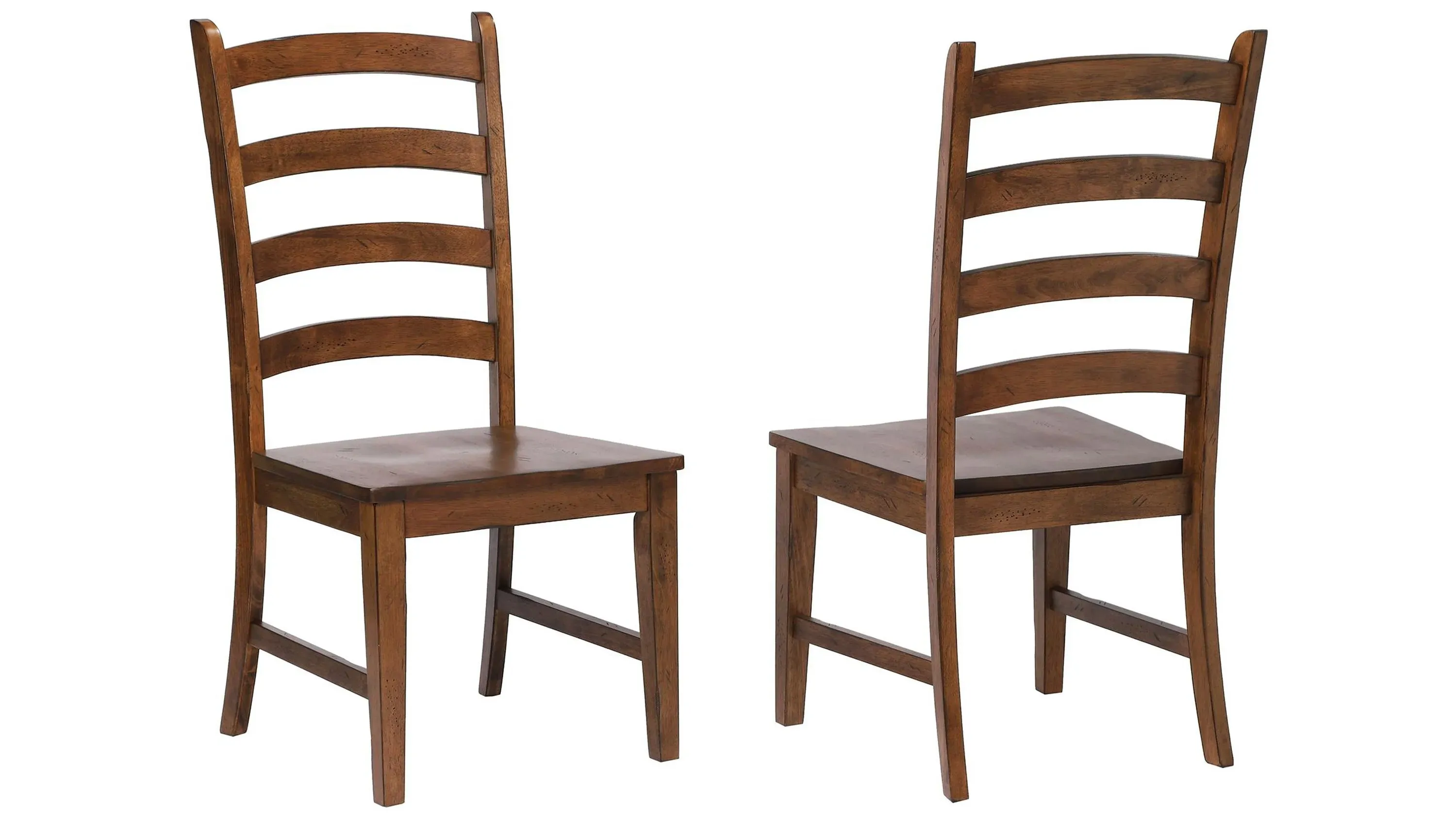 Amish Brook Ladder Back Dining Side Chair Set of 2 | Raymour & Flanigan