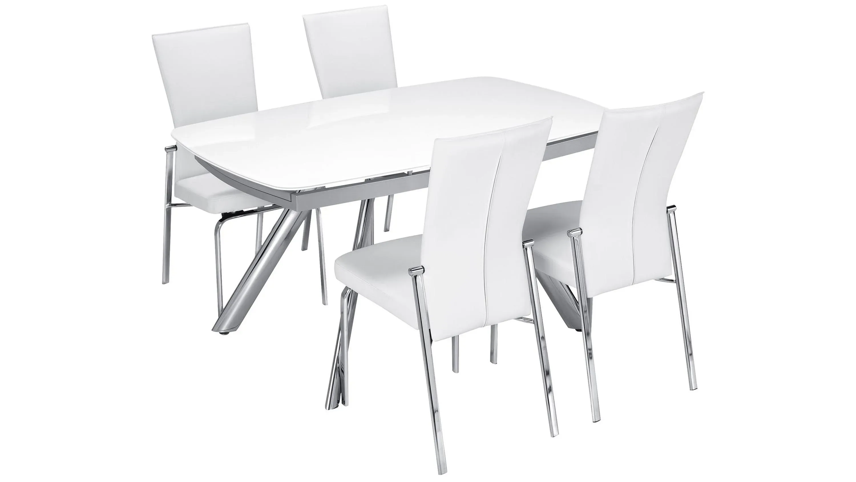 Paloma glass dining table store