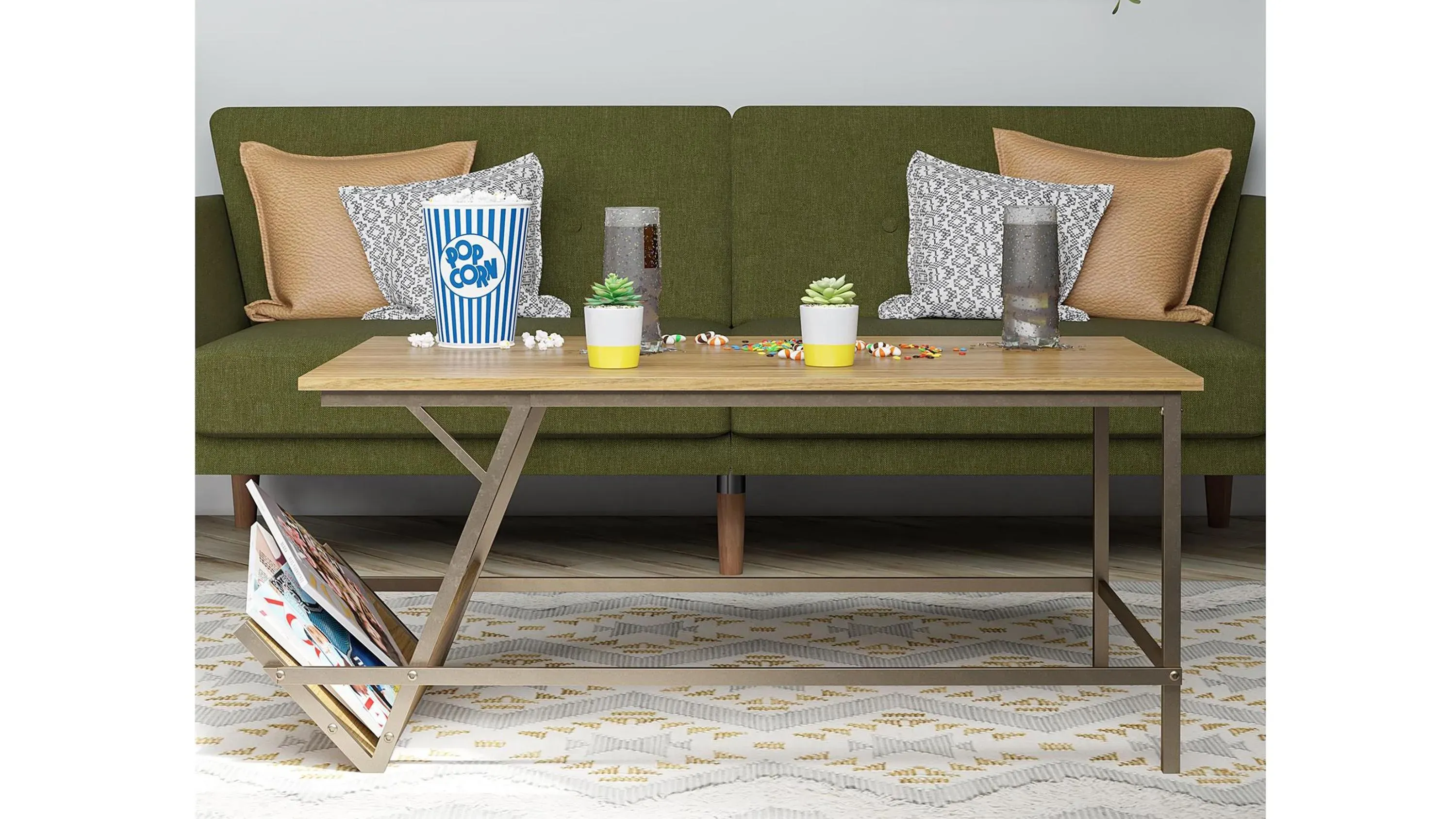 Novogratz Regal Coffee Table | Raymour & Flanigan